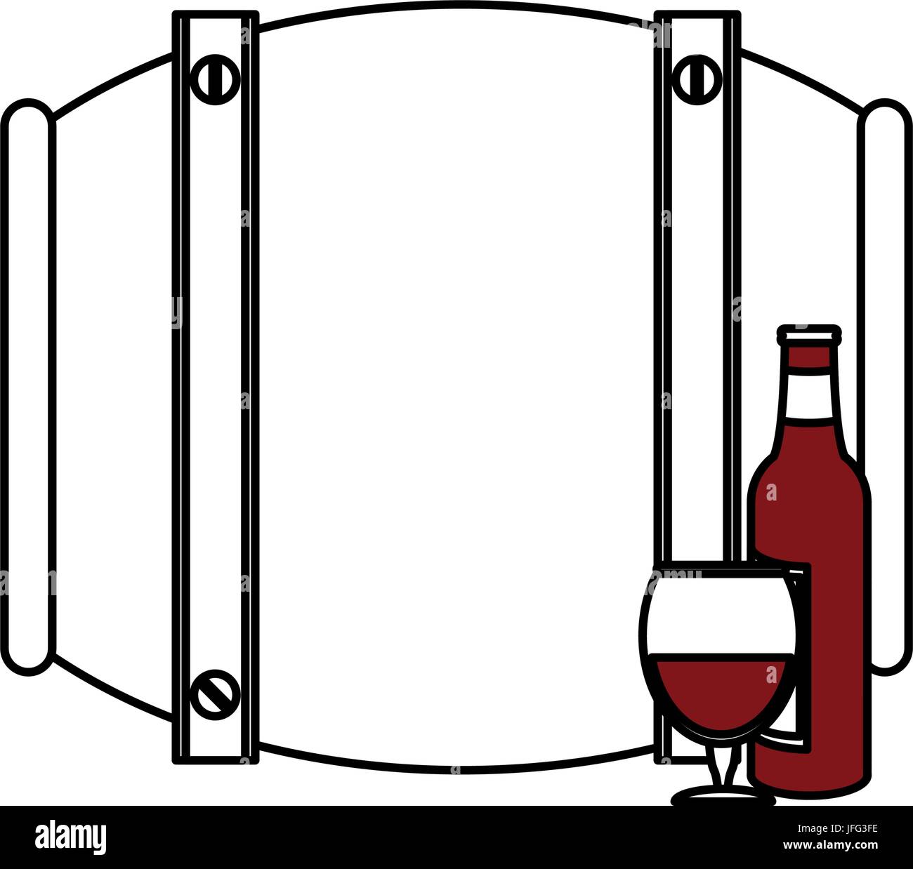 Barrel beverage dispenser Stock Vector Image & Art - Alamy