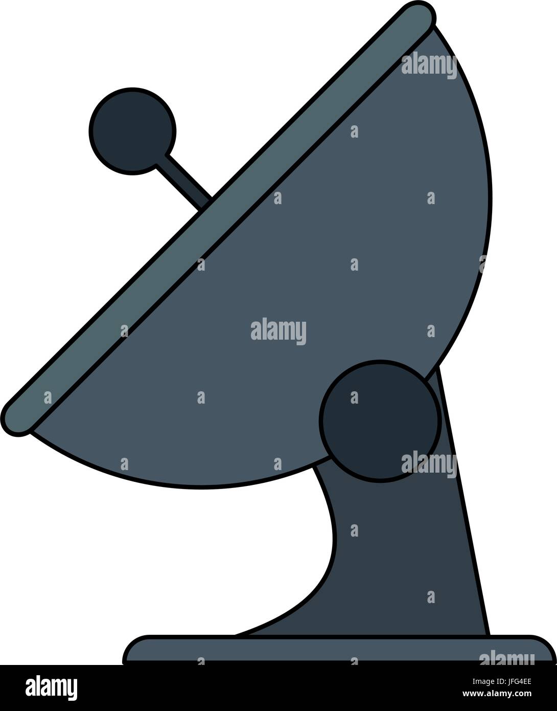 Communication signal antenna Stock Vector Image & Art - Alamy