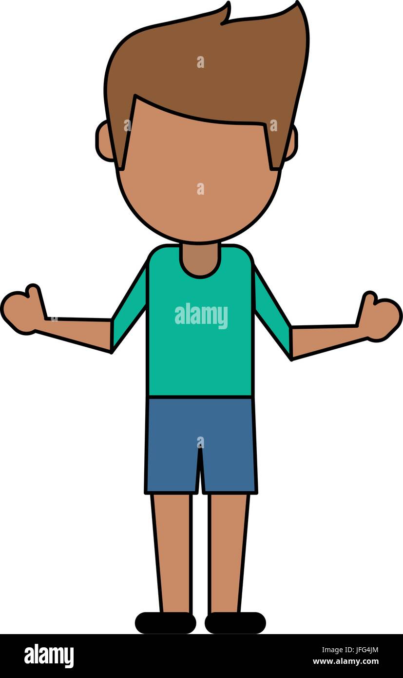 man cartoon isolated casual Stock Vector Image & Art - Alamy