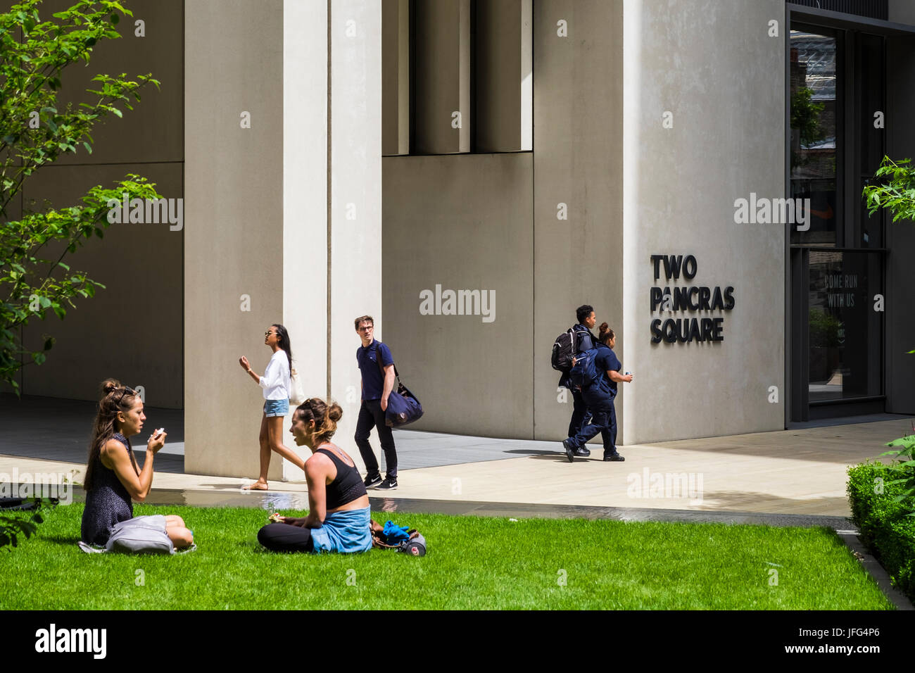 Pancras Square is the new square at King’s Cross, part of the ...
