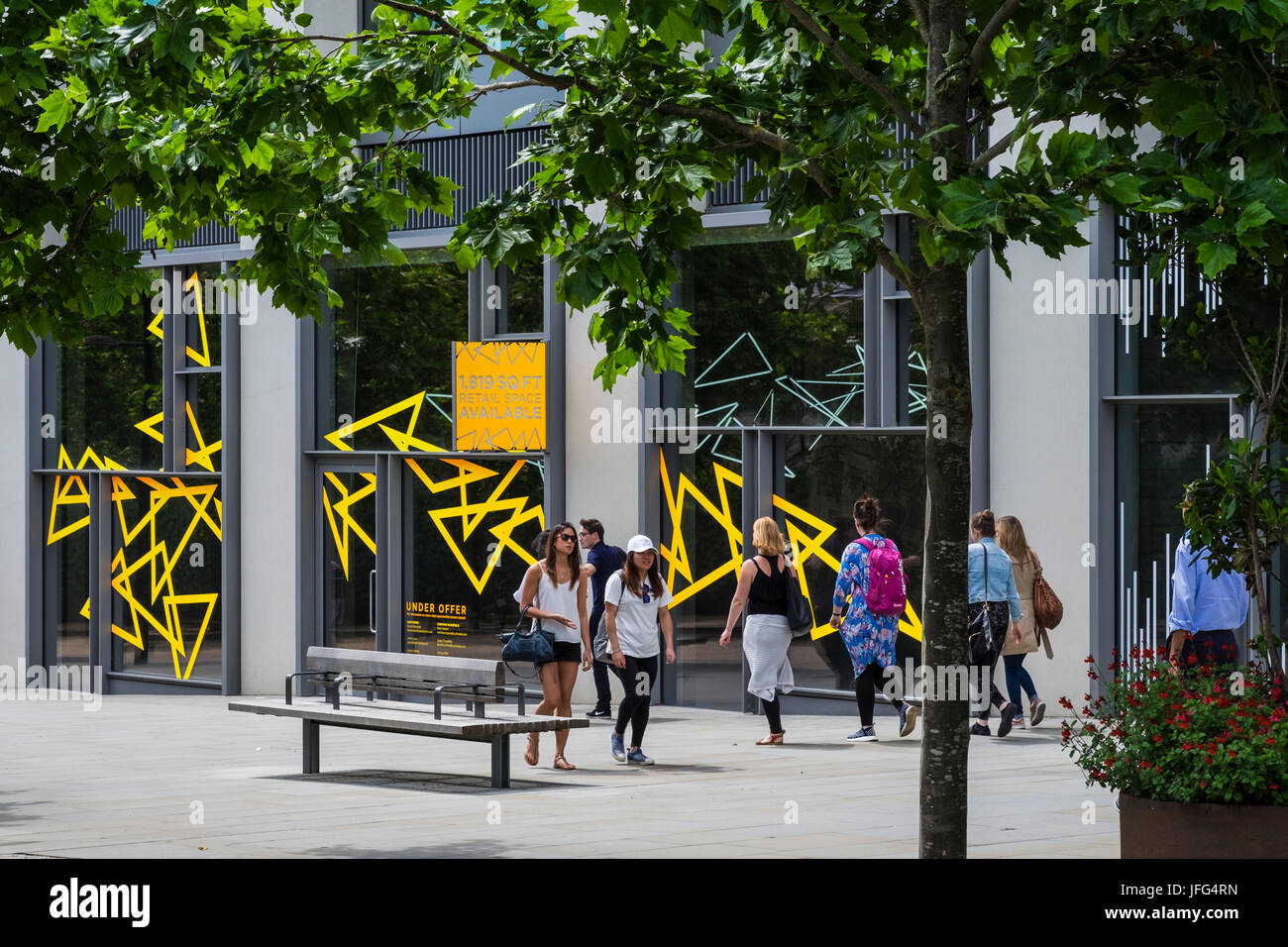 Pancras Square is the new square at King’s Cross, part of the ...