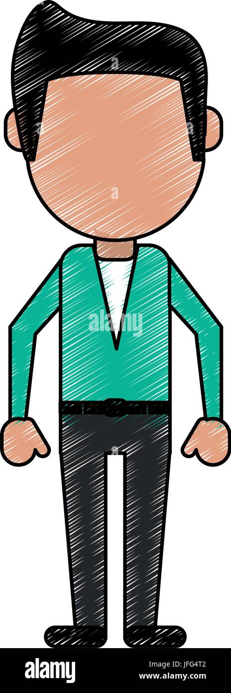 man cartoon isolated casual Stock Vector Image & Art - Alamy
