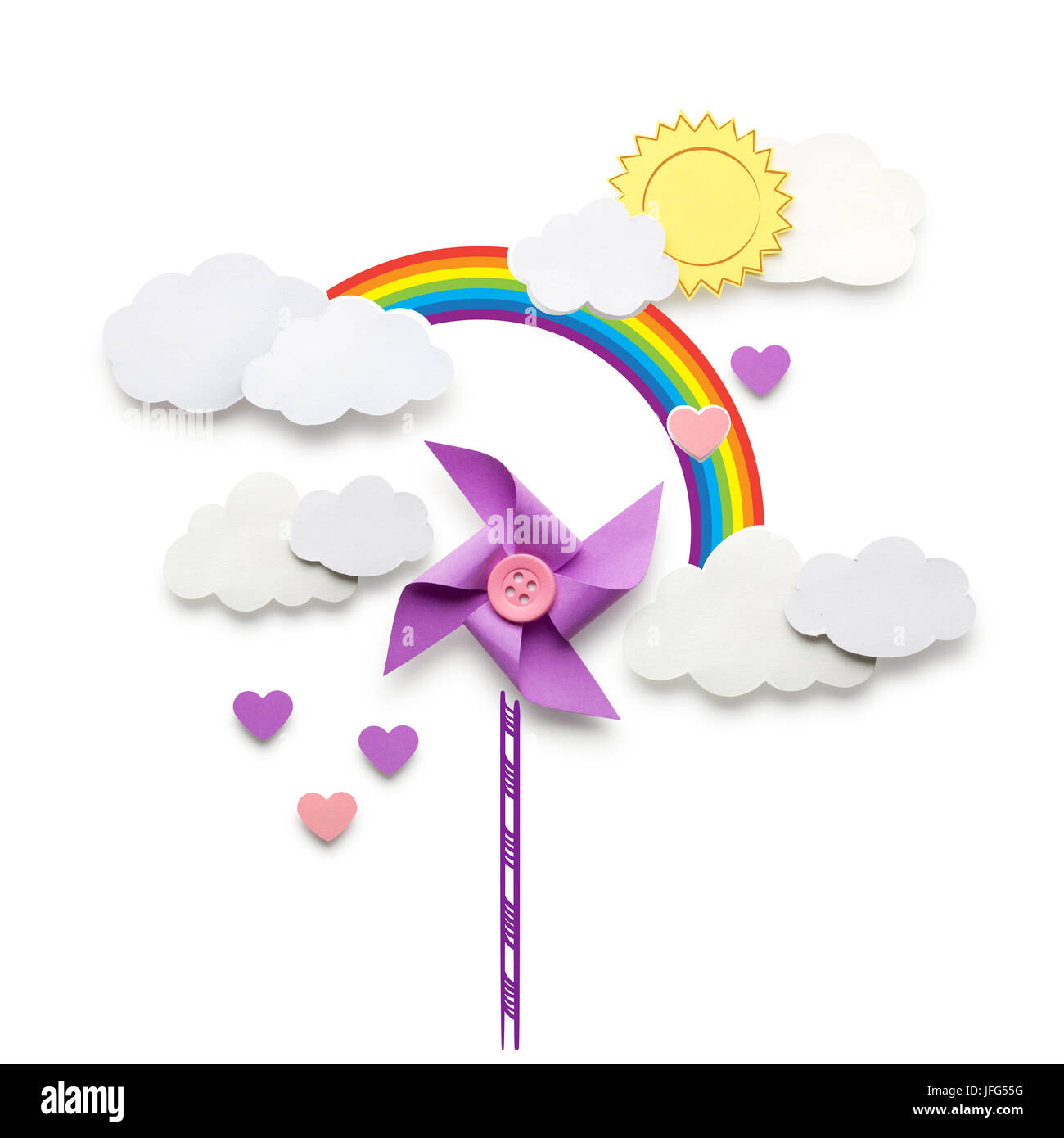 Wind sun Cut Out Stock Images & Pictures - Alamy