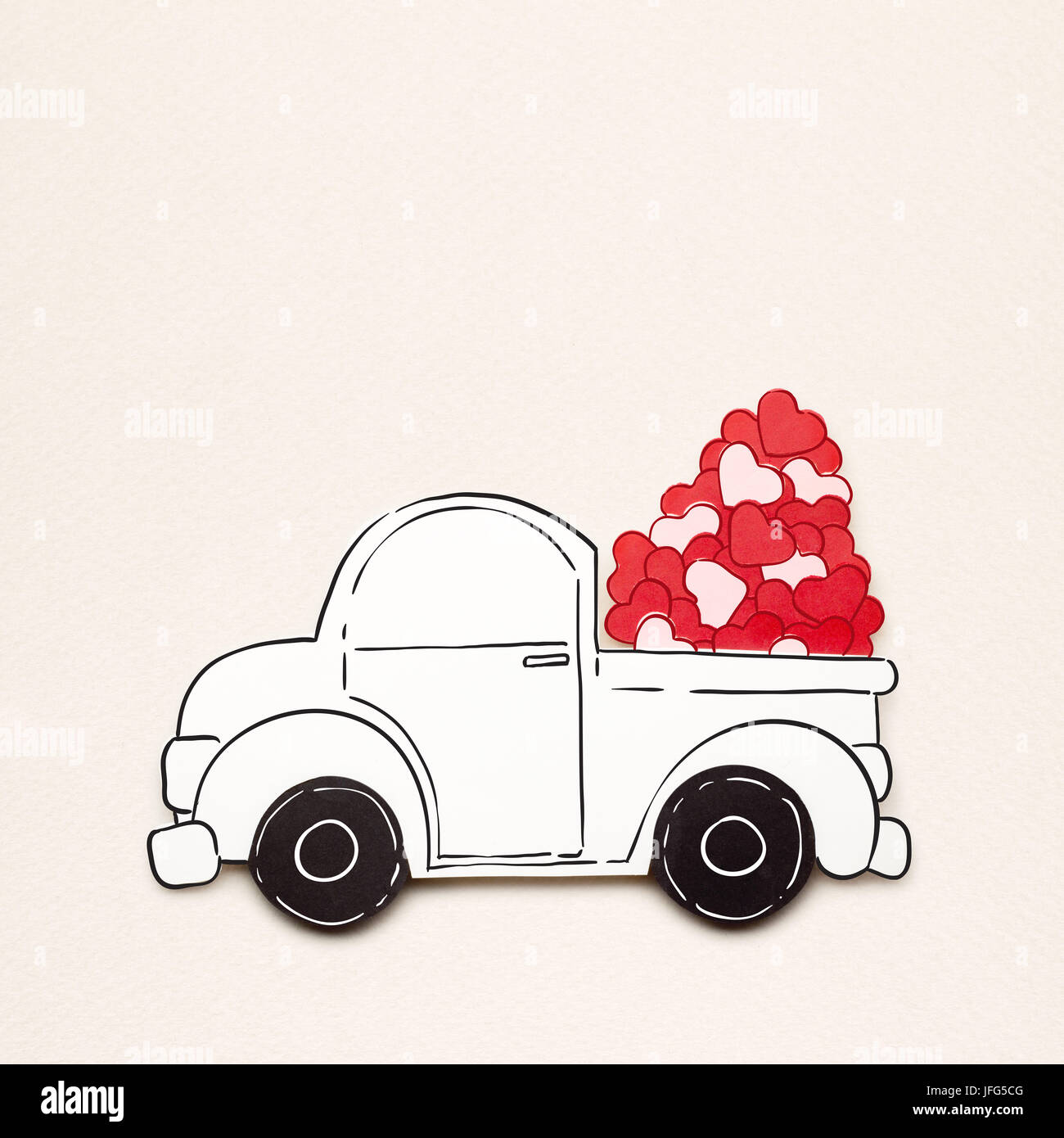 Truck valentines hi-res stock photography and images - Alamy
