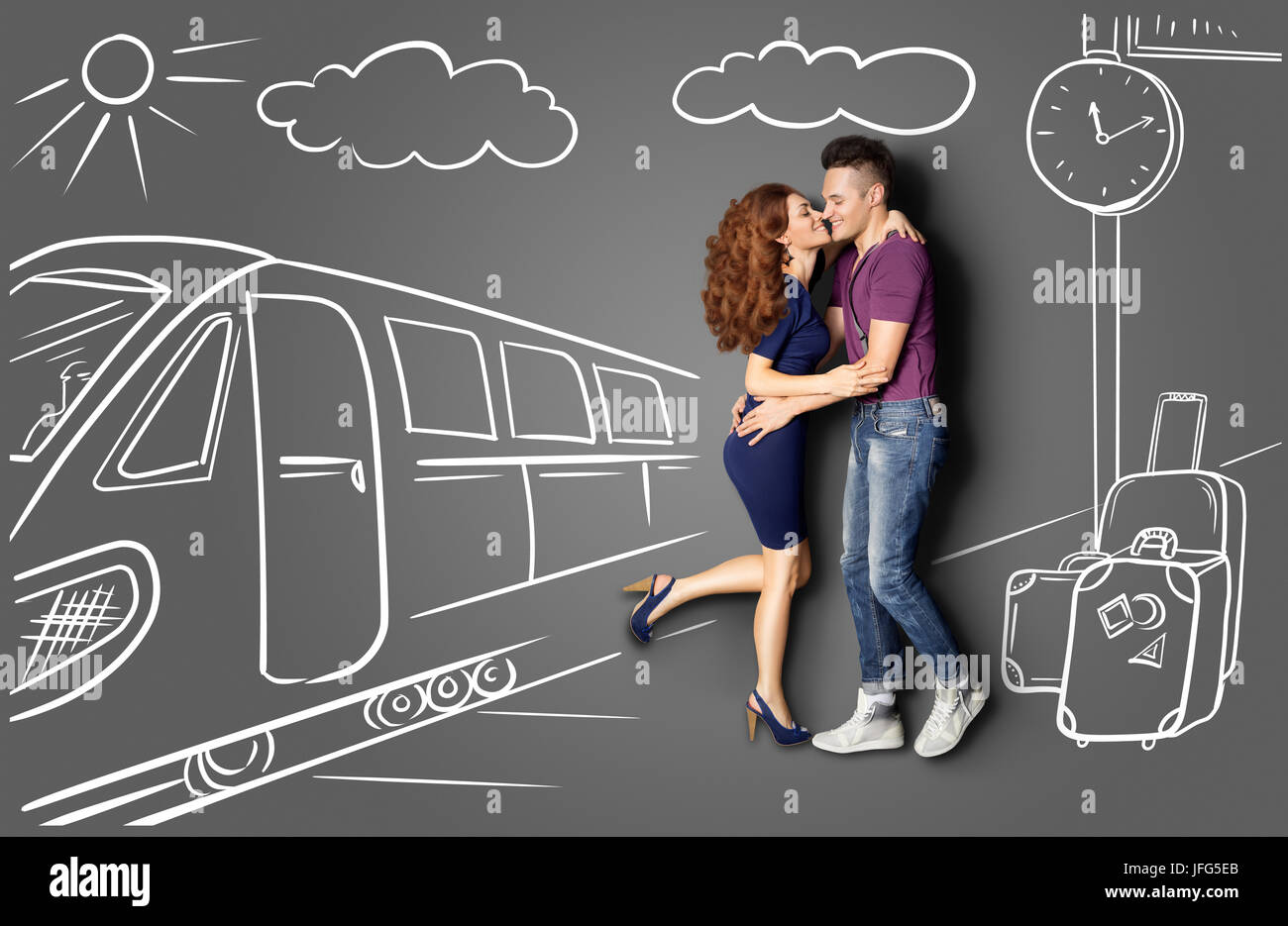 Two together again hi-res stock photography and images - Alamy