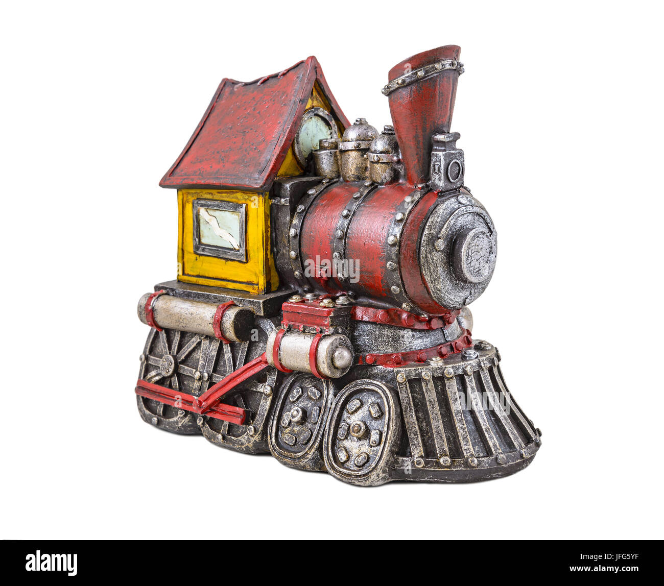 Miniature steam locomotive Cut Out Stock Images & Pictures - Alamy