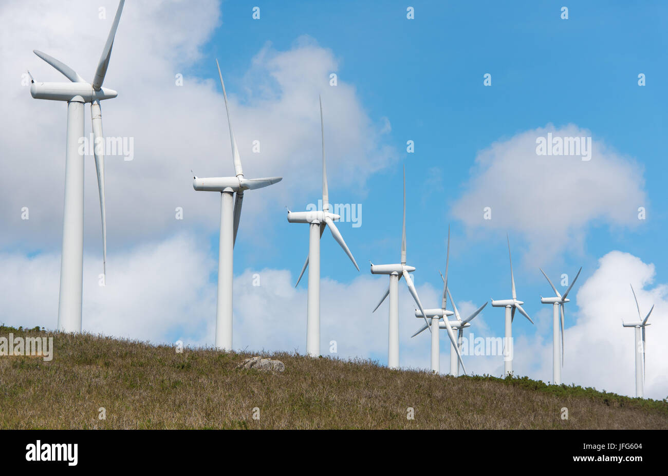 Wind turbines power plant in hi-res stock photography and images - Alamy