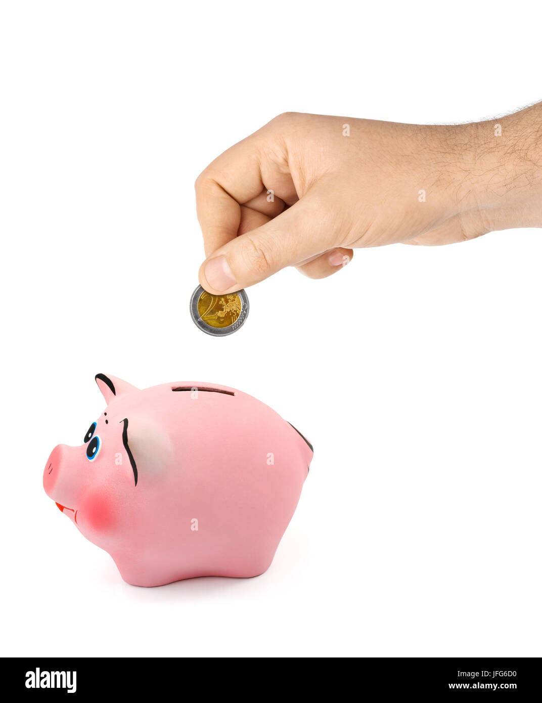 Bank coin hand hi-res stock photography and images - Alamy