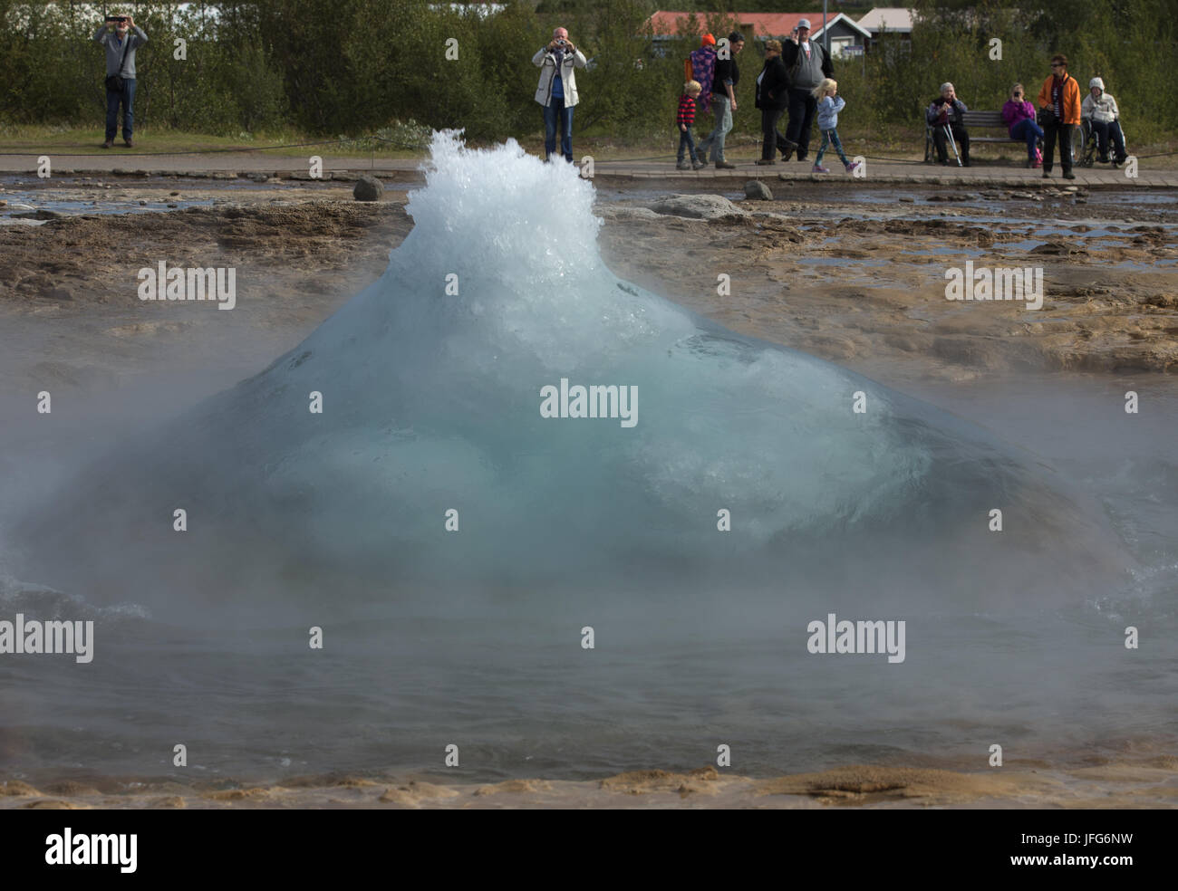 Geyser geothermal area hi-res stock photography and images - Alamy