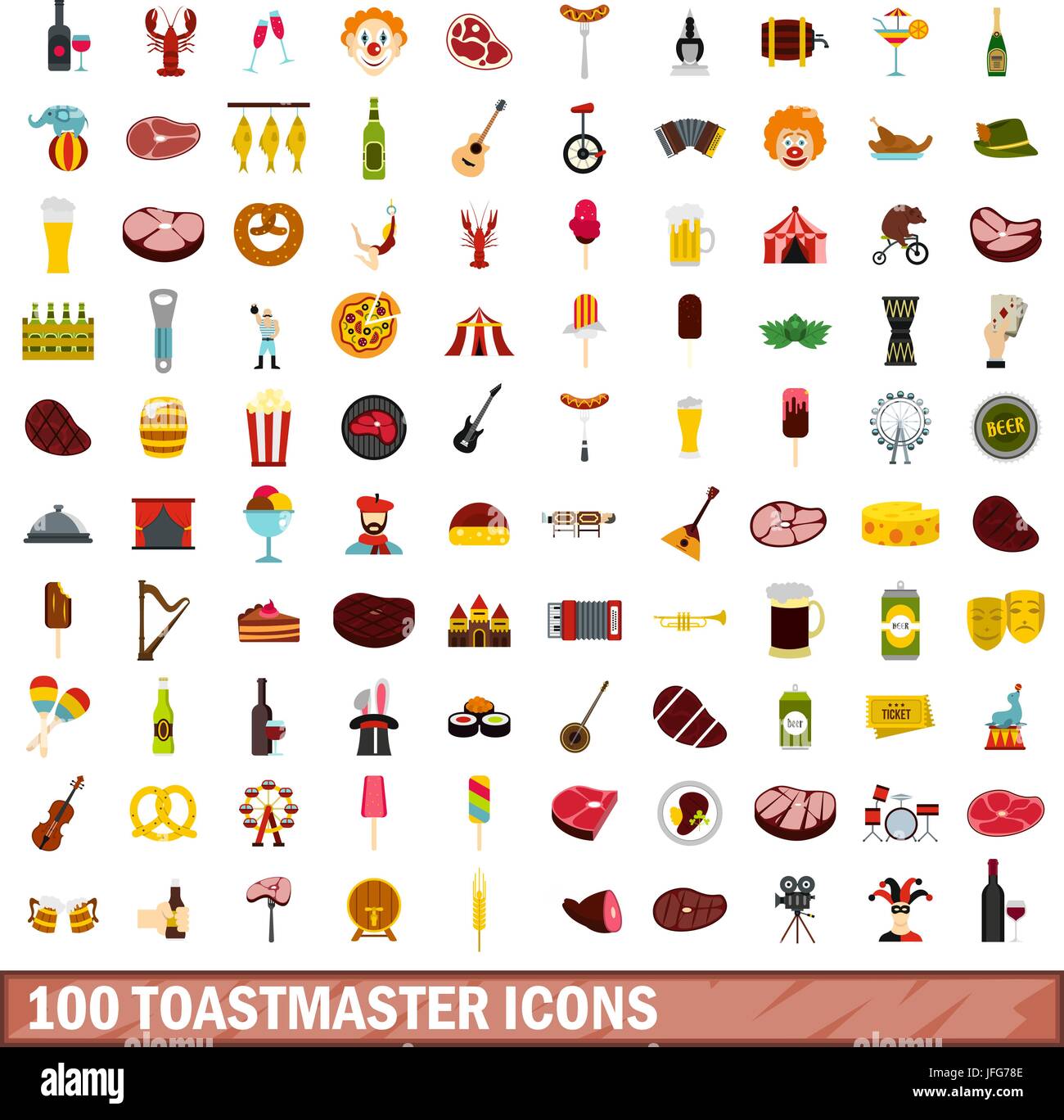 Toastmaster Stock Vector Images - Alamy