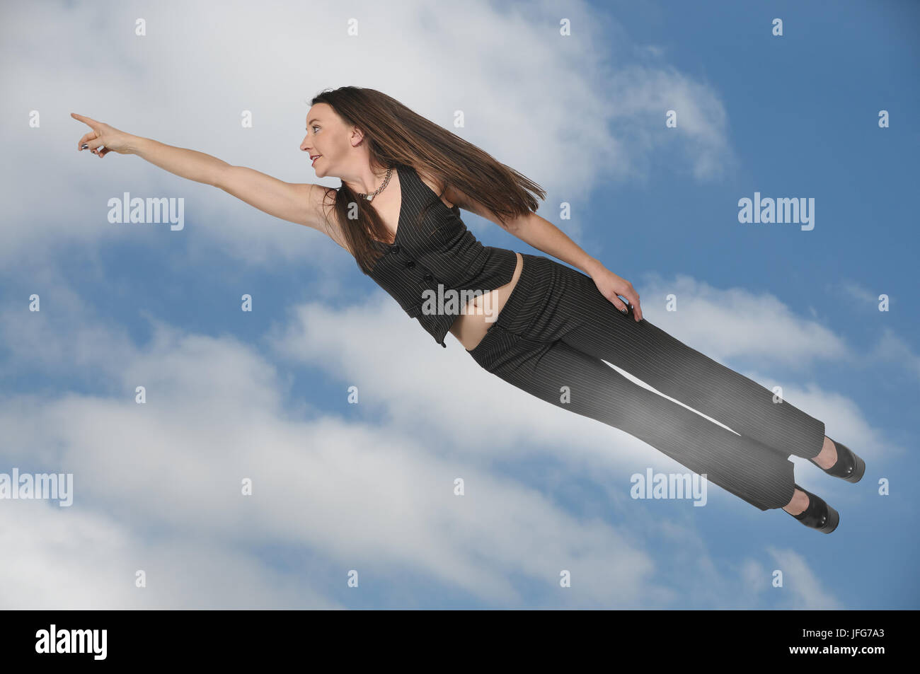 Flying through cloud clouds hi-res stock photography and images - Alamy