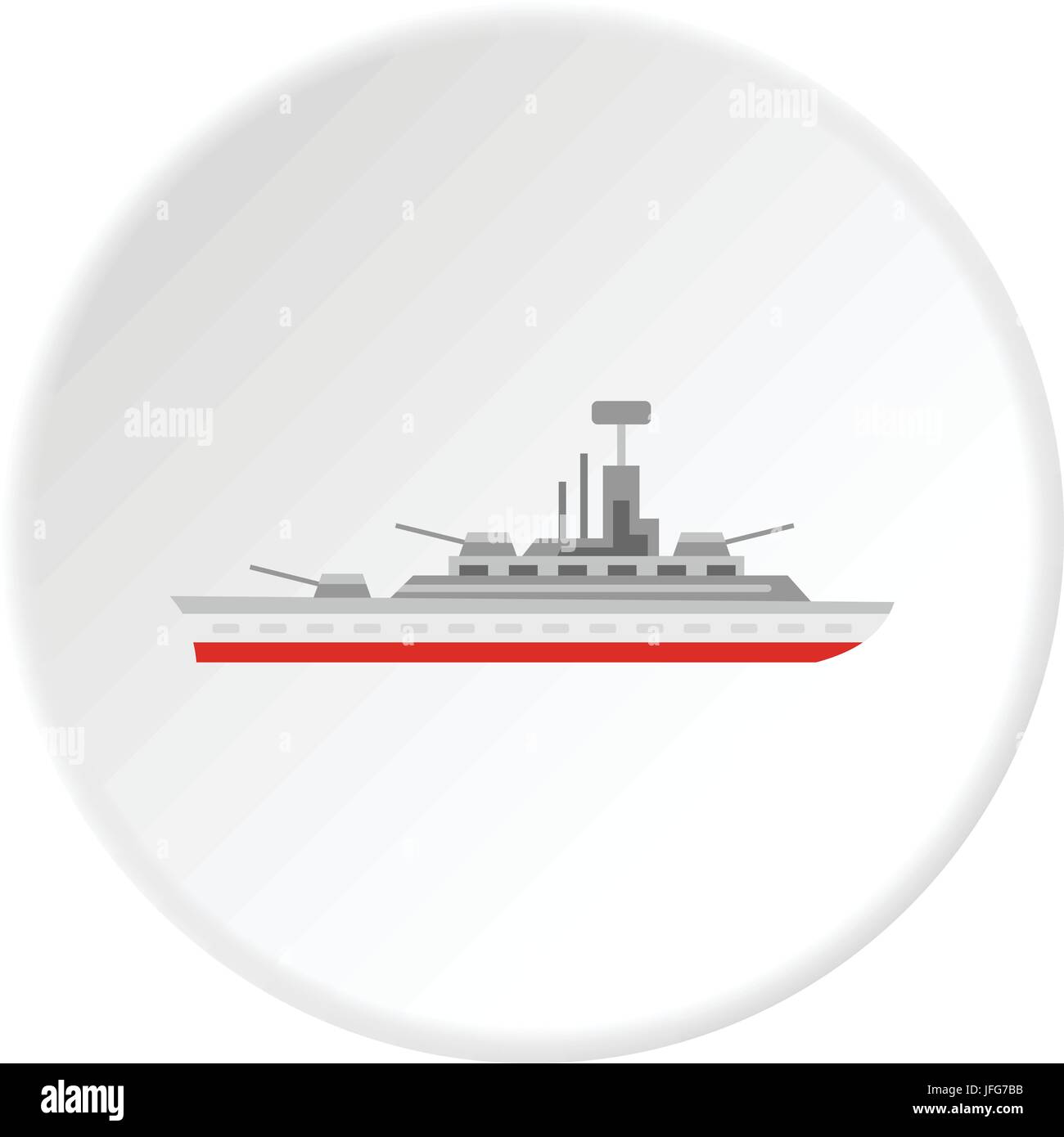 Warship icon circle Stock Vector Image & Art - Alamy