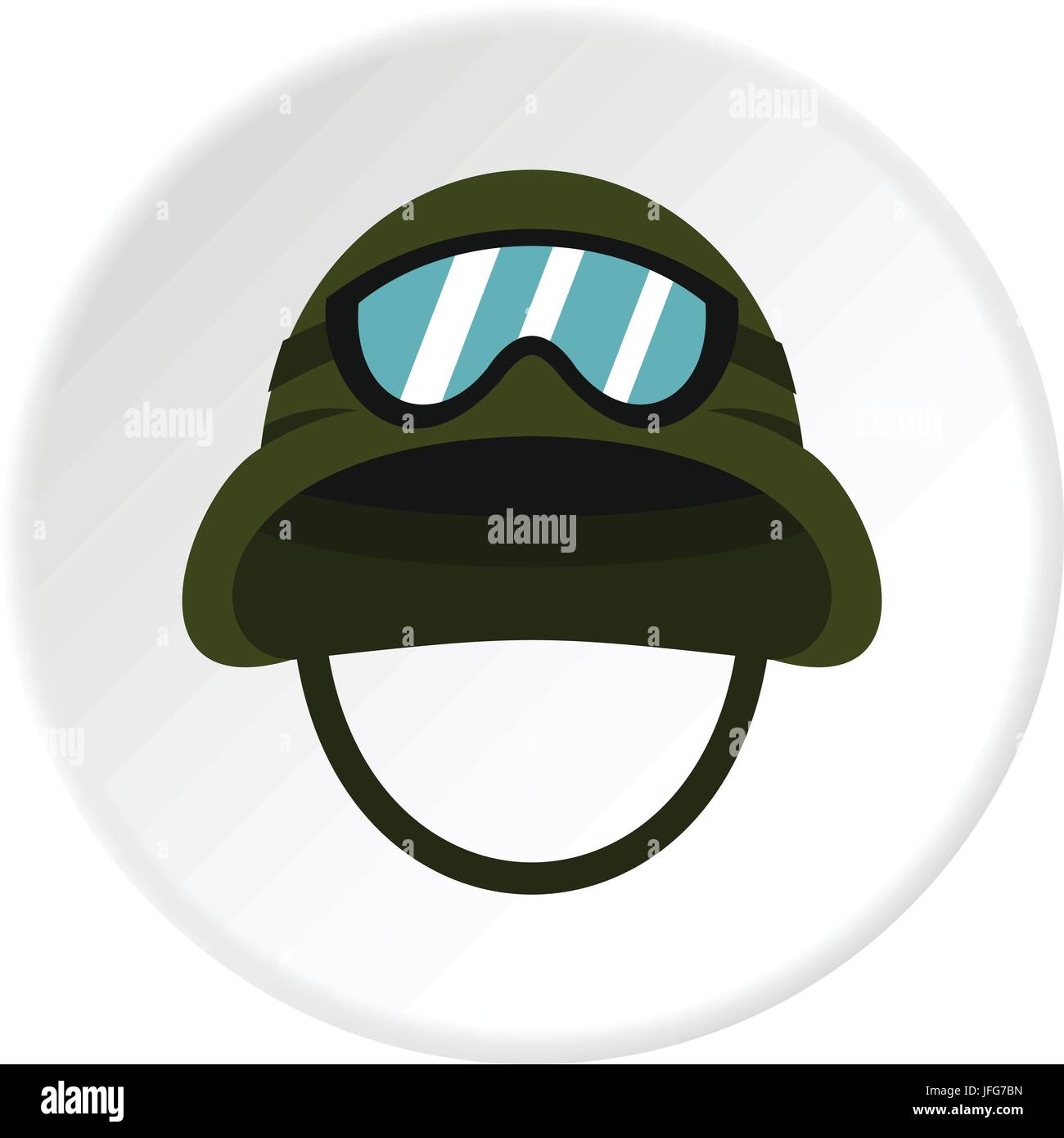 Military metal helmet icon circle Stock Vector Image & Art - Alamy
