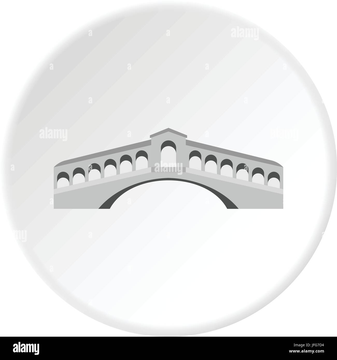 Bridge icon circle Stock Vector Image & Art - Alamy