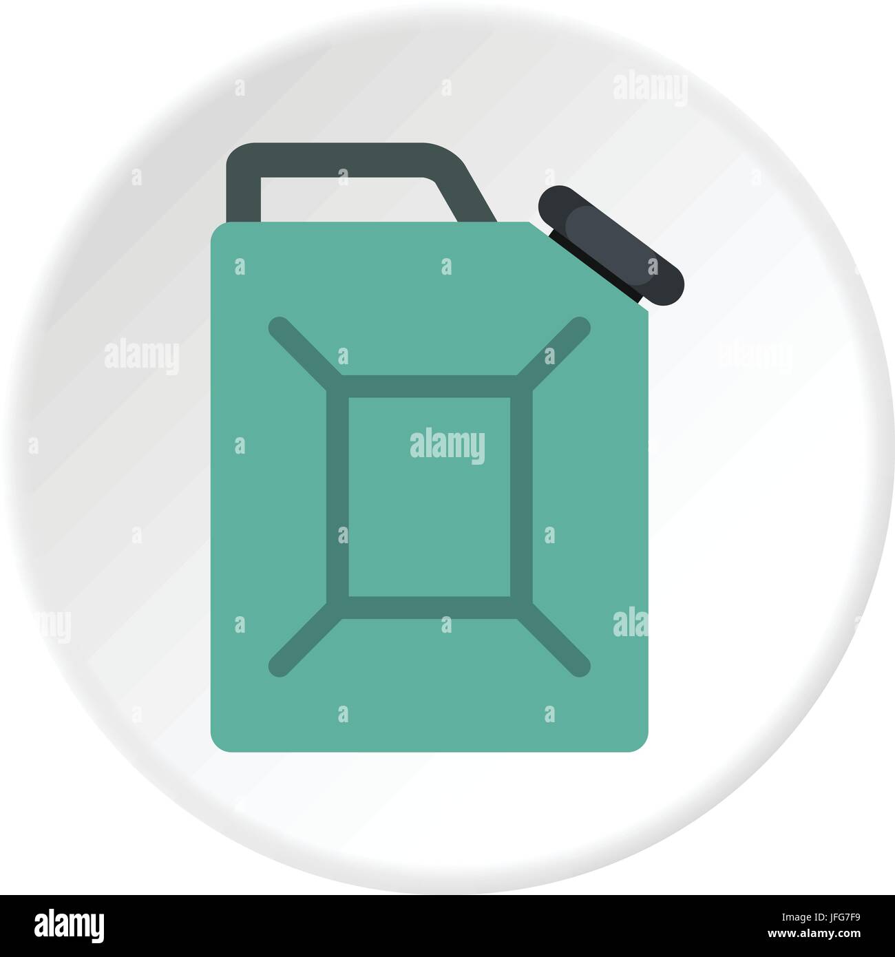 Blue fuel jerrycan icon circle Stock Vector Image & Art - Alamy