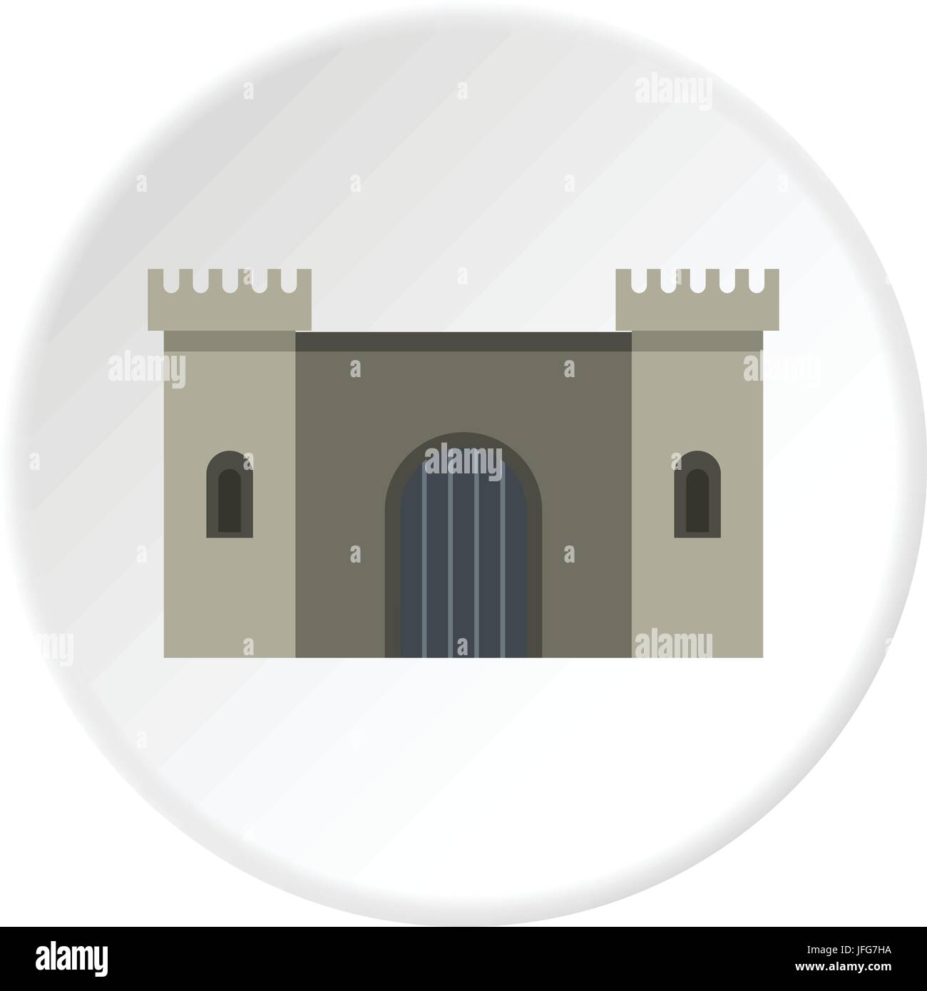 Royal gate circle Stock Vector Images - Alamy