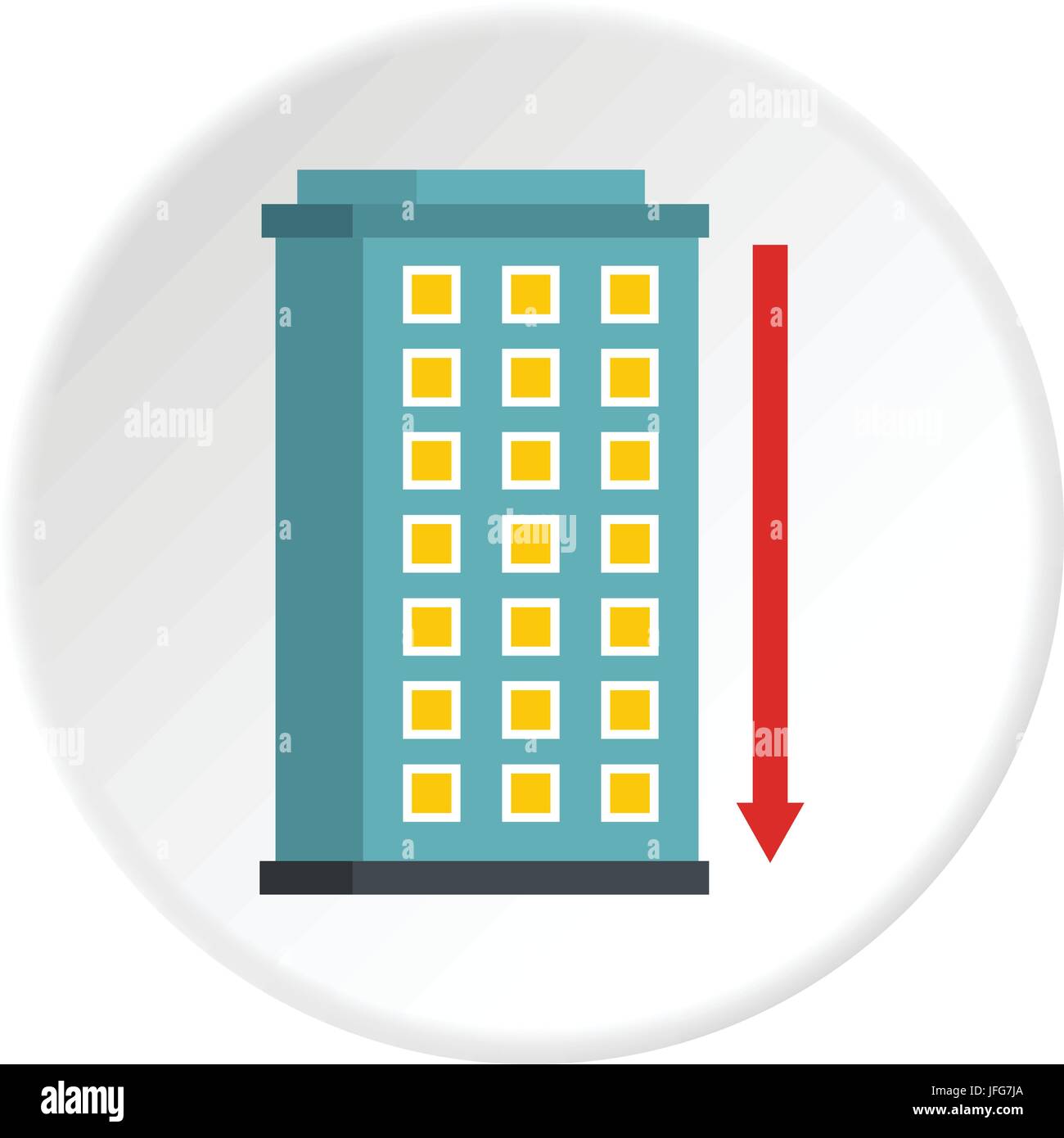 Red arrow housing Stock Vector Images - Alamy