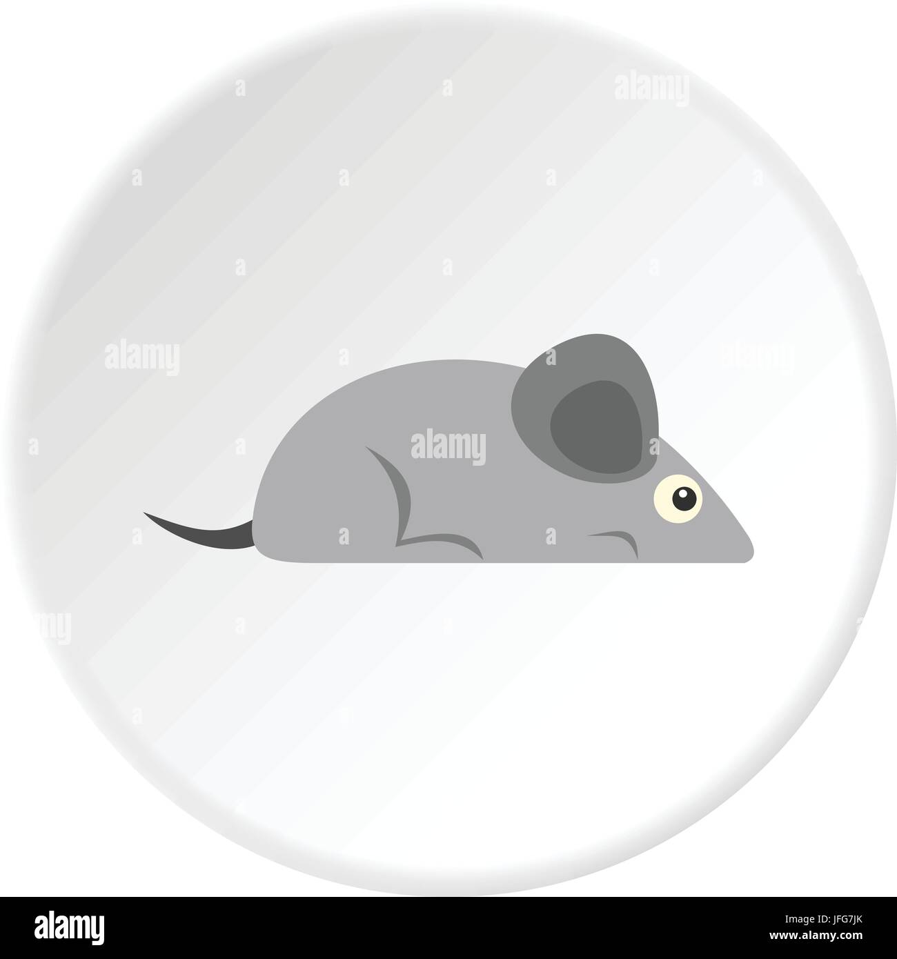 Gray mouse icon circle Stock Vector Image & Art - Alamy