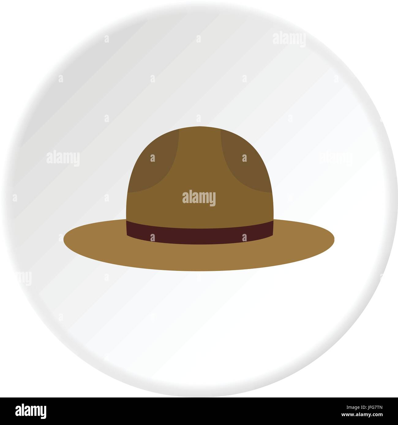 Hat officer of canadian equestrian cavalry icon Stock Vector Image ...