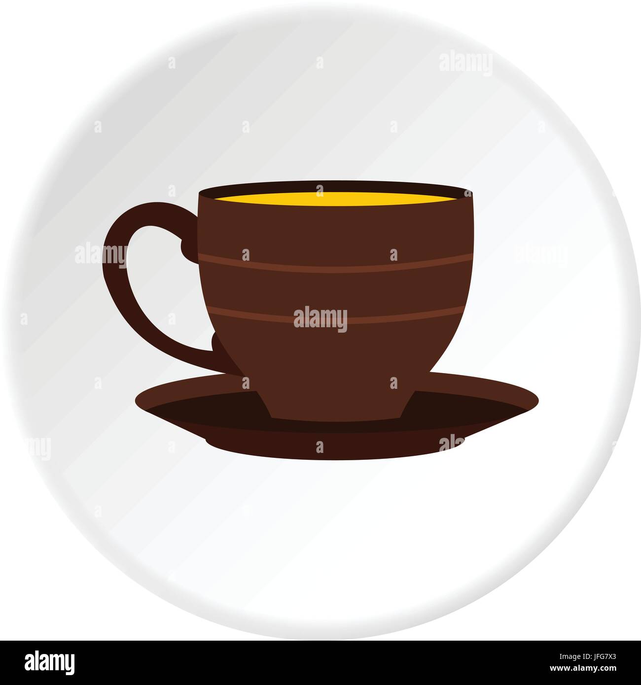 Cup icon circle Stock Vector Image & Art - Alamy