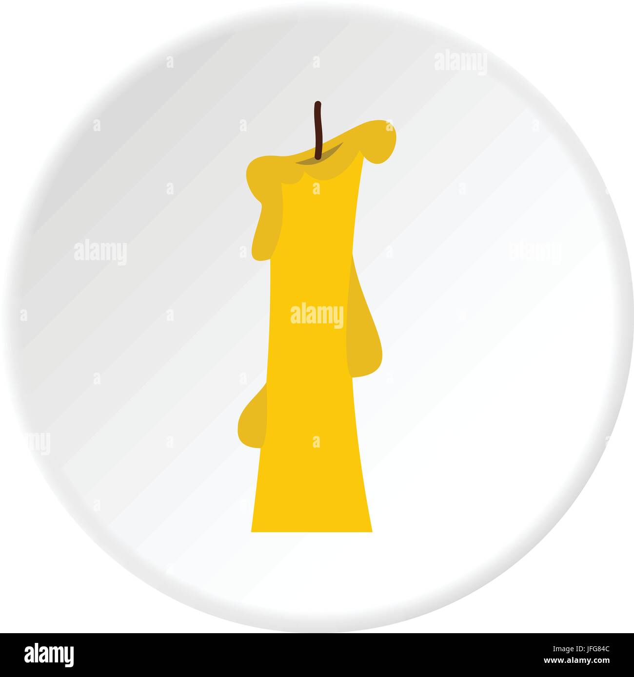 Church candle icon circle Stock Vector Image & Art - Alamy