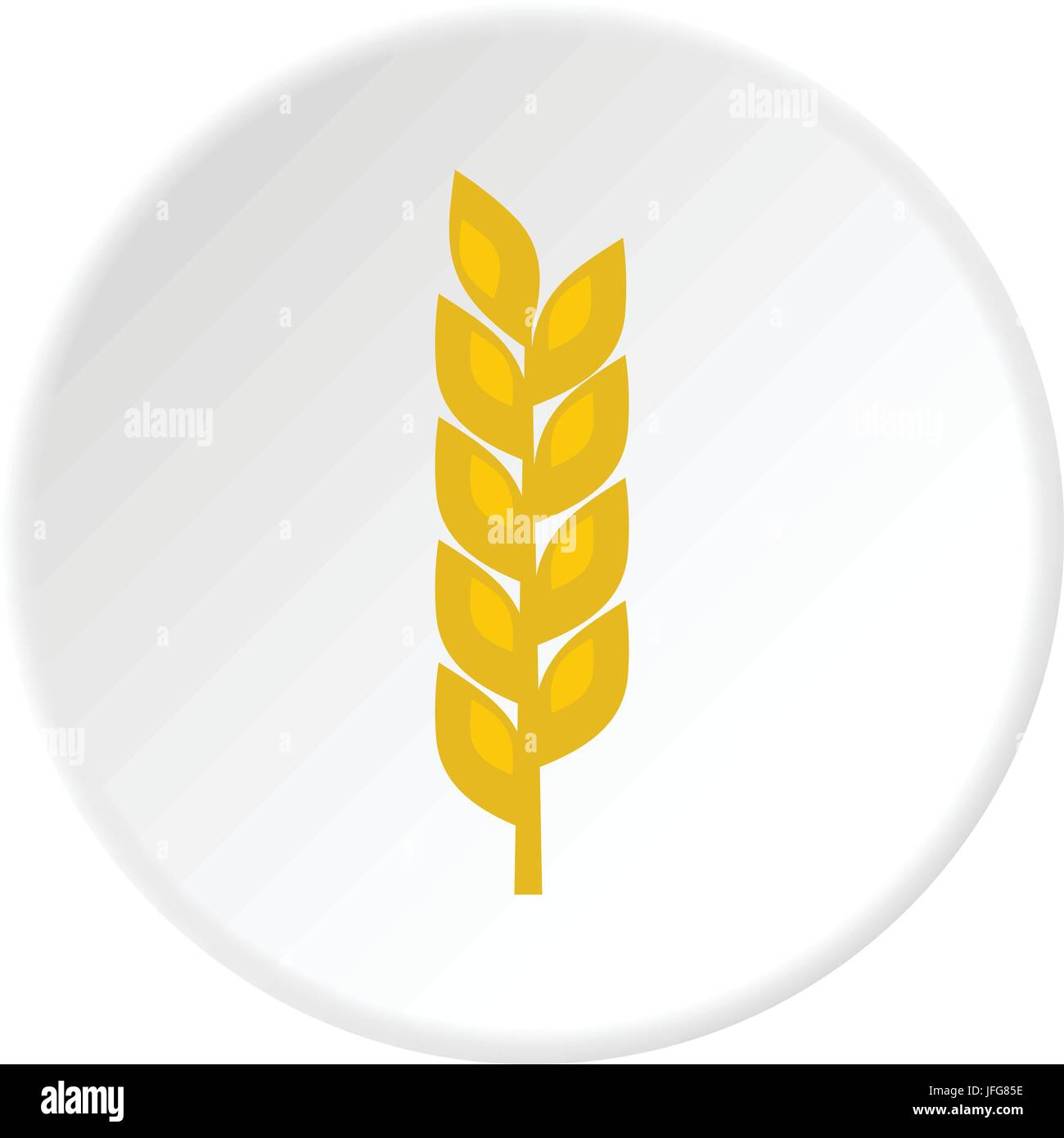 One spike icon circle Stock Vector Image & Art - Alamy