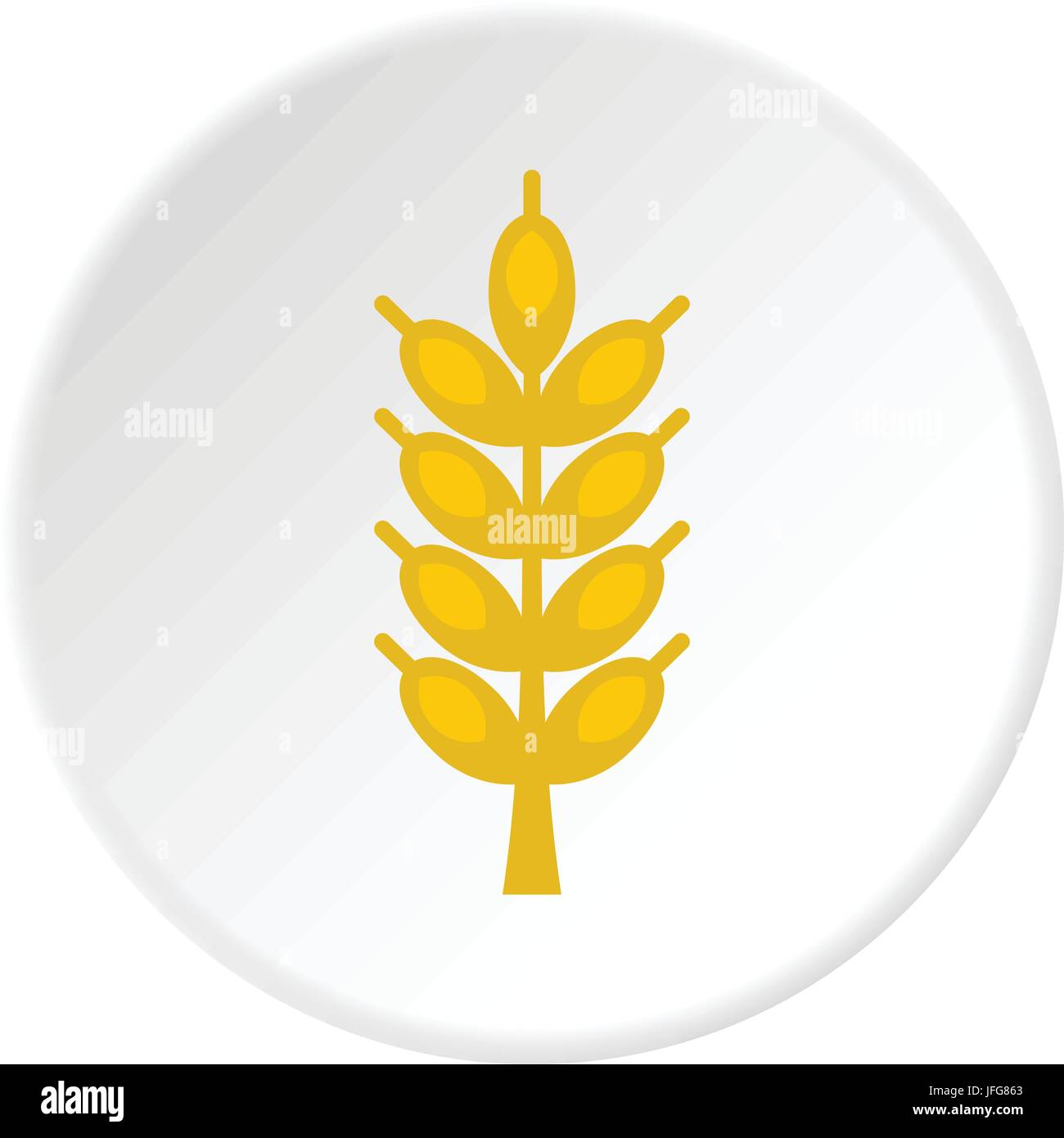 Big spike icon circle Stock Vector Image & Art - Alamy