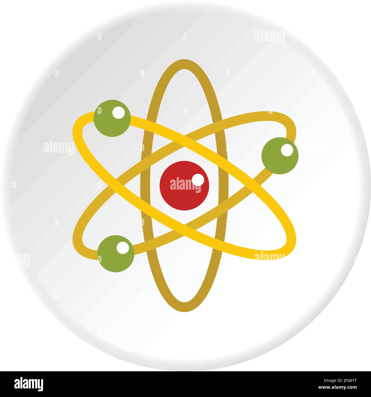 Justice scales icon circle Stock Vector Image & Art - Alamy