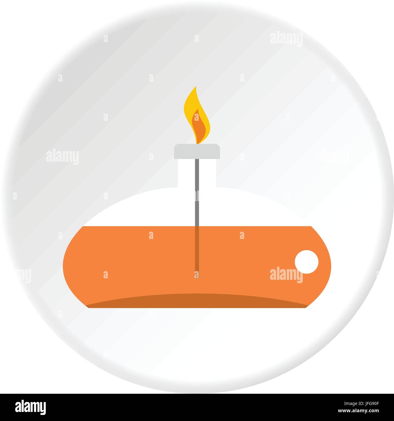 Structure of molecule icon circle Stock Vector Image & Art - Alamy