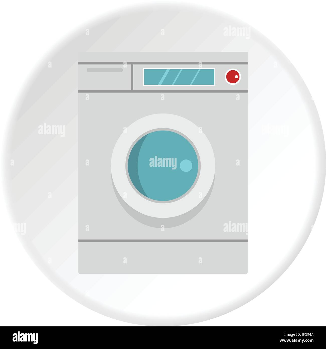 Washing machine icon circle Stock Vector Image & Art - Alamy