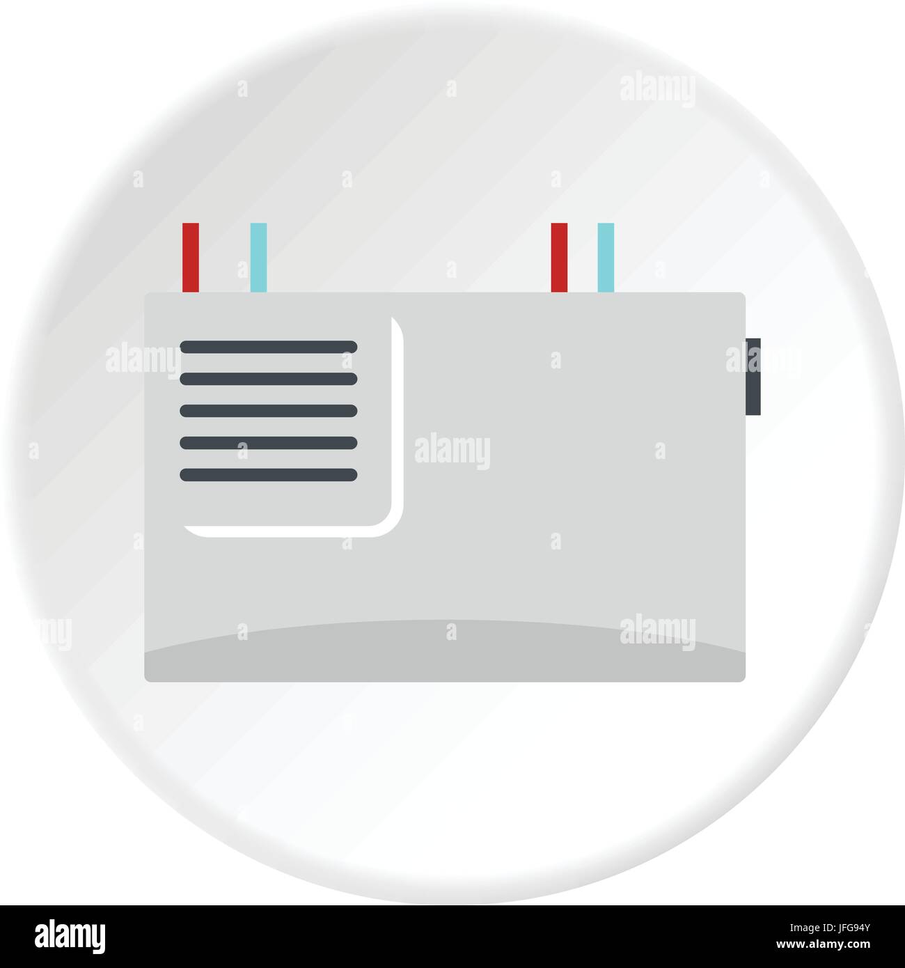 Wall router icon circle Stock Vector Image & Art - Alamy