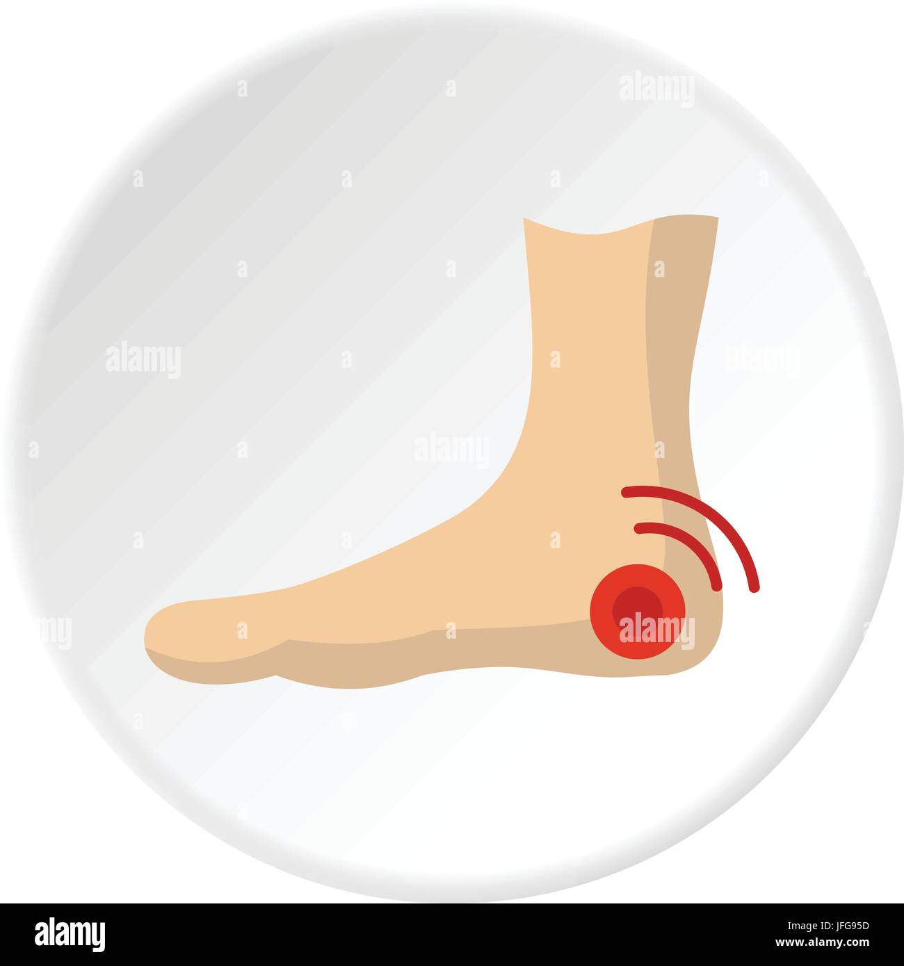 Bottom of foot anatomy Stock Vector Images - Alamy