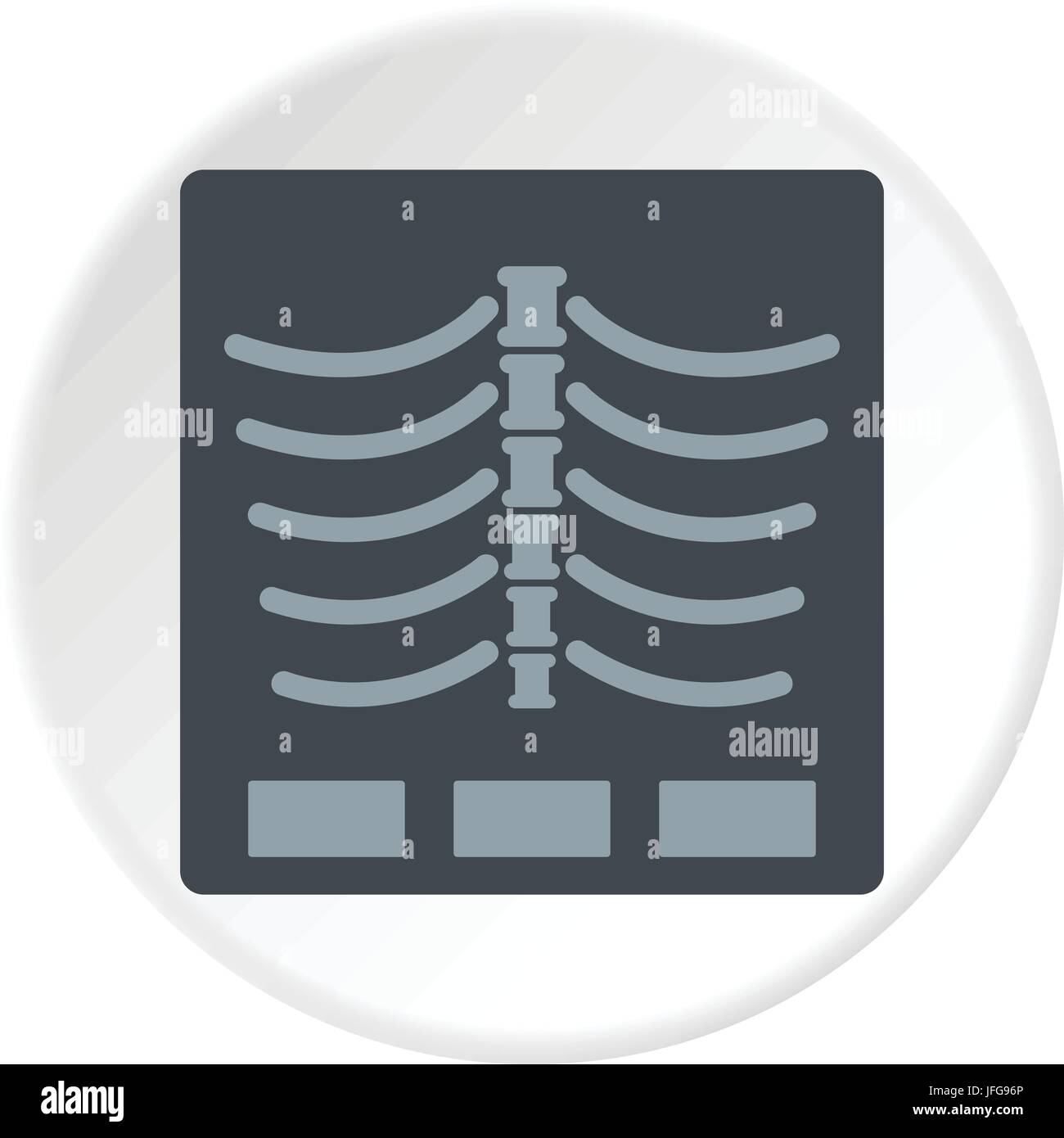 X Ray photo icon circle Stock Vector Image & Art - Alamy