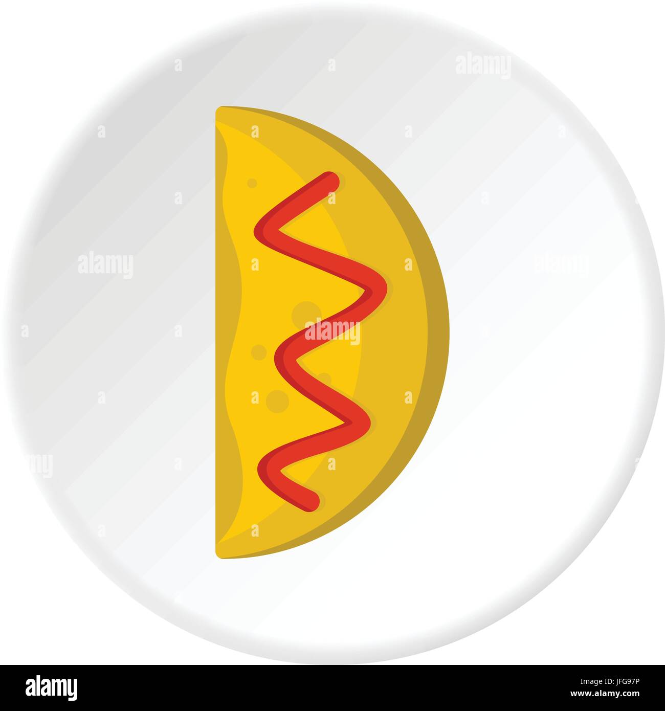 Asian dish icon circle Stock Vector Image & Art - Alamy