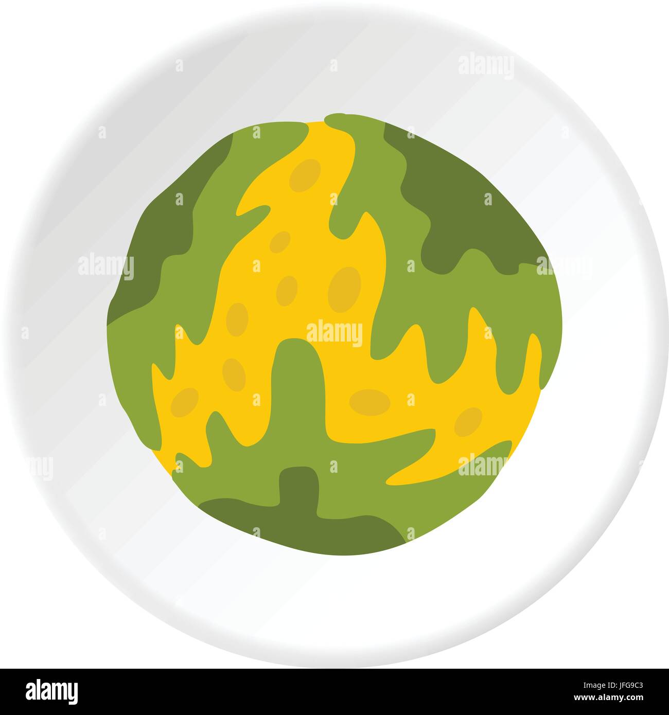 Little planet icon circle Stock Vector Image & Art - Alamy
