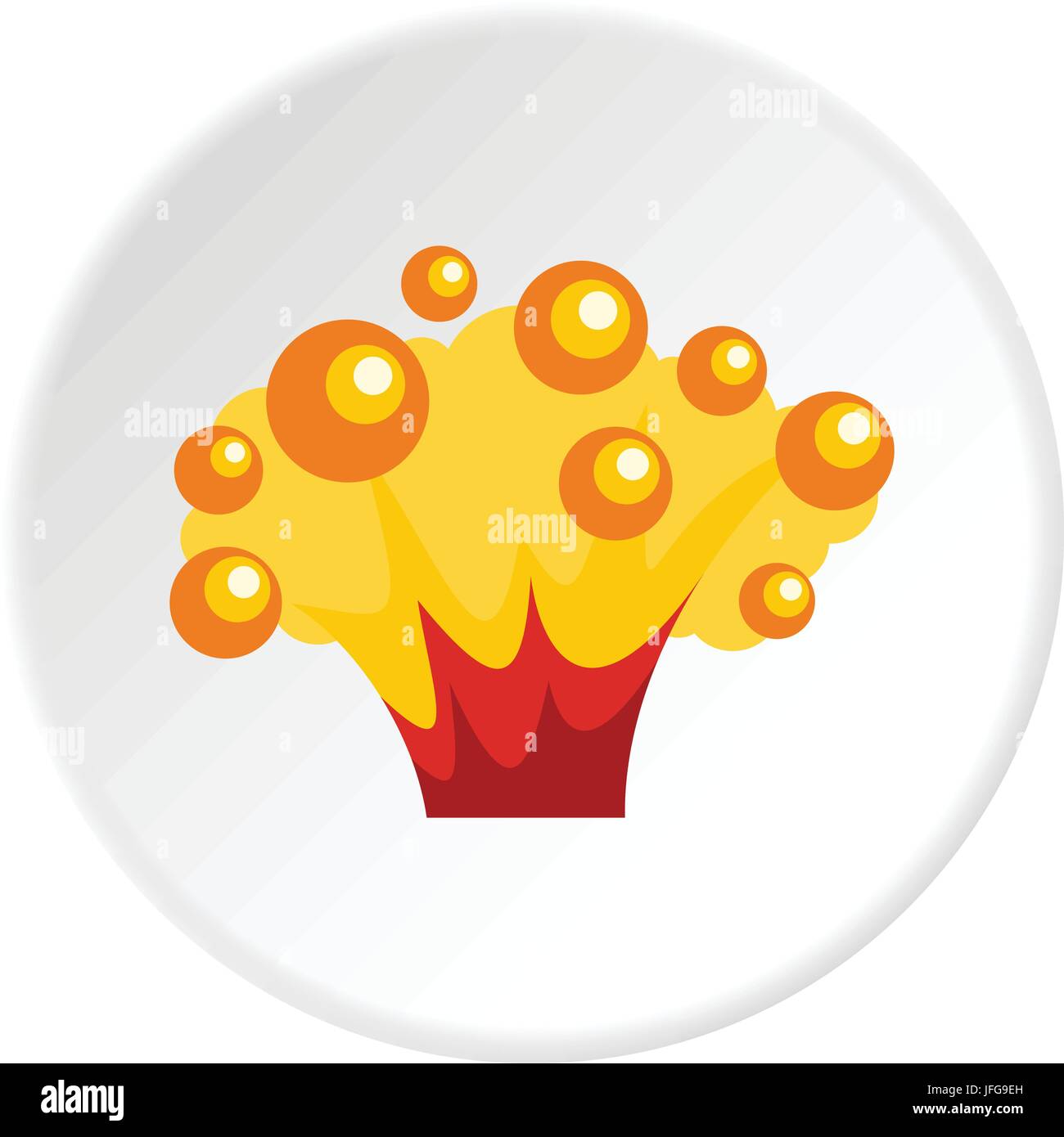 High explosive explosion Stock Vector Images - Alamy