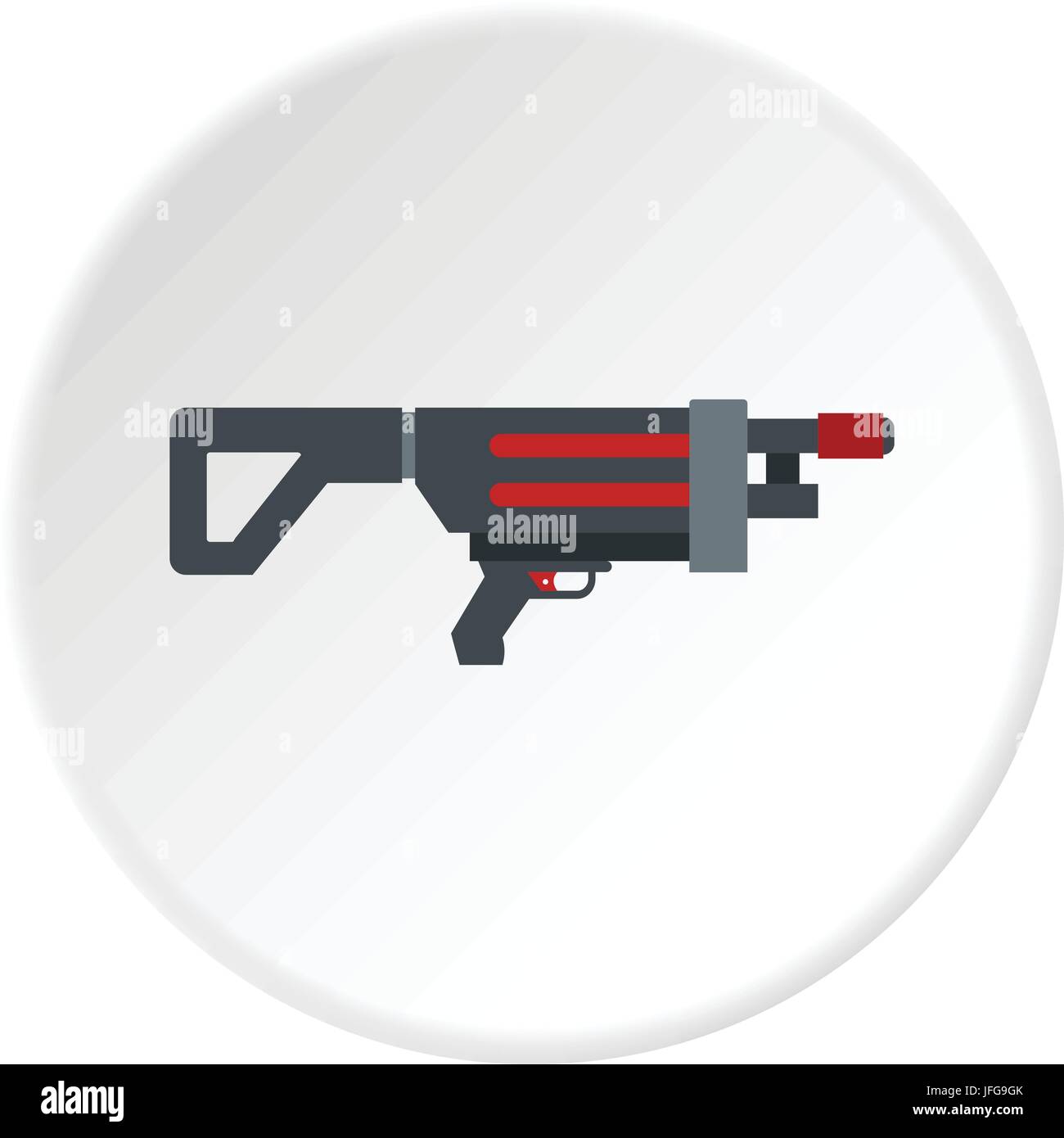 Game gun icon circle Stock Vector Image & Art - Alamy
