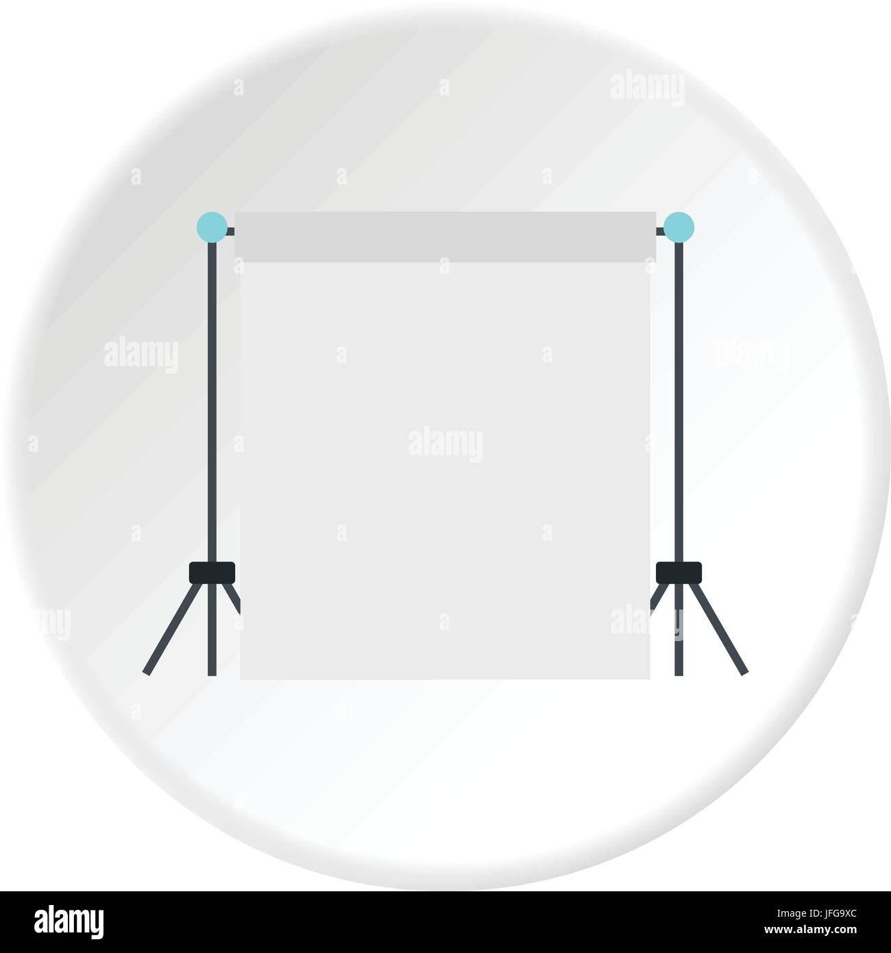 Screen icon circle Stock Vector Image & Art - Alamy