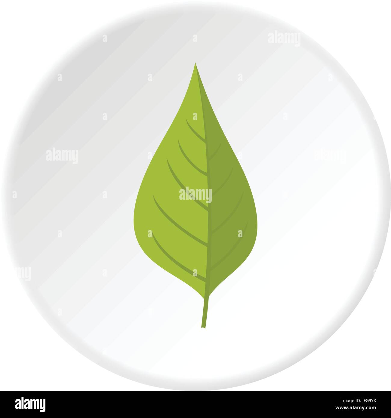 Apple tree green leaf icon circle Stock Vector Image & Art - Alamy