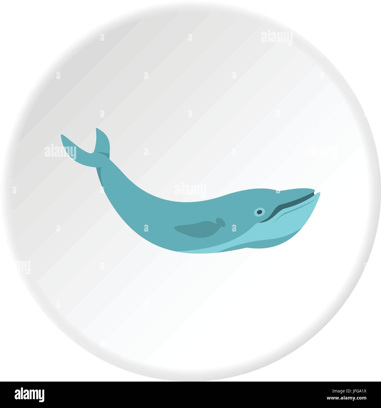 Blue whale icon circle Stock Vector Image & Art - Alamy