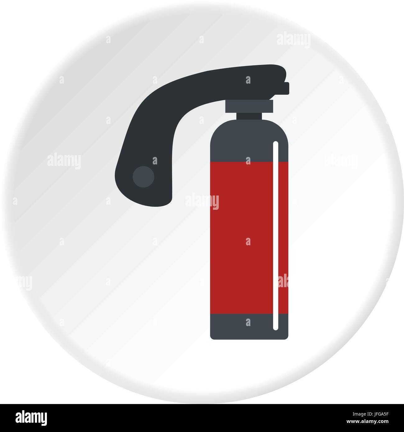 Gas cylinder icon circle Stock Vector Image & Art - Alamy