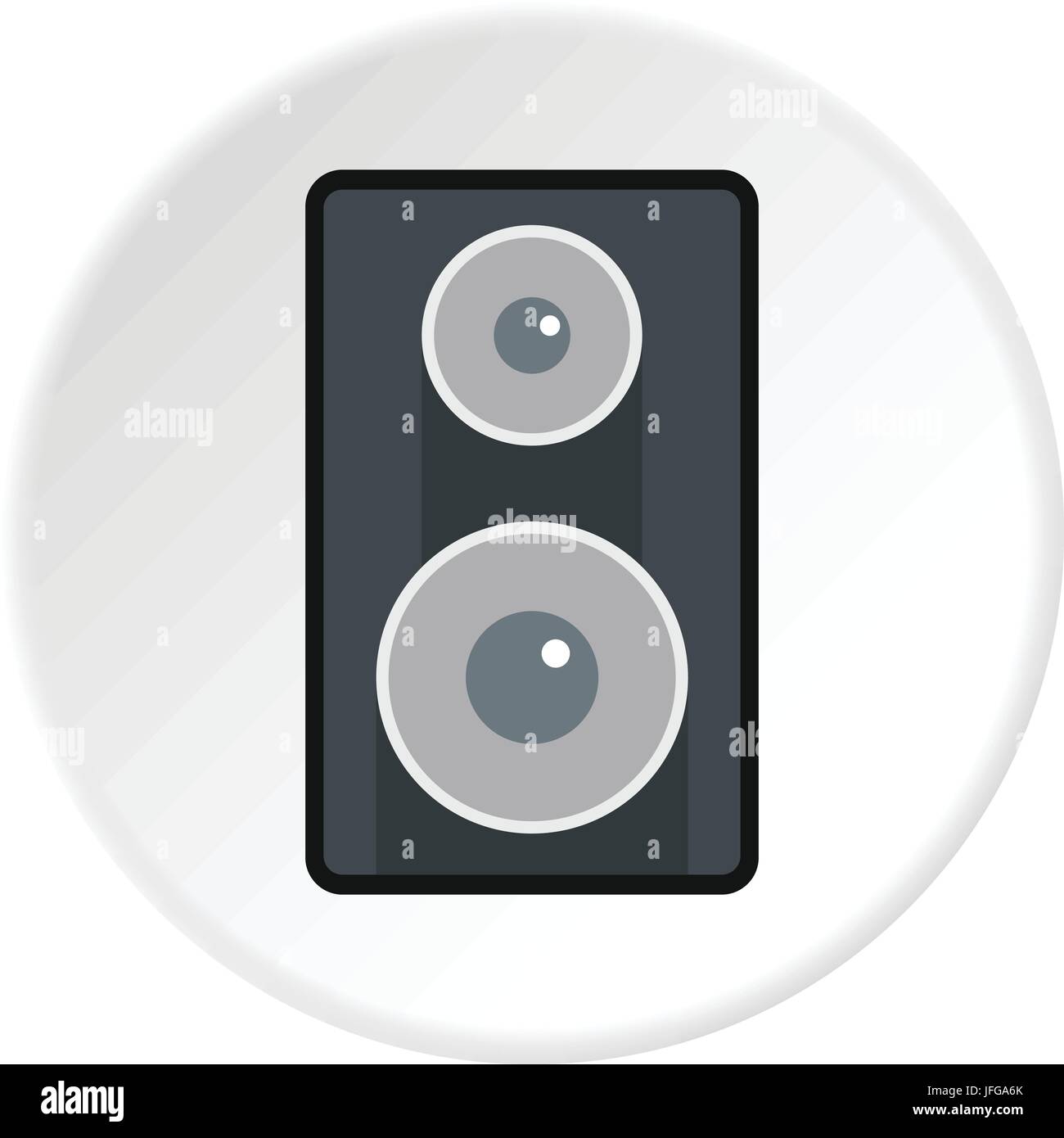 Subwoofer icon circle Stock Vector Image & Art - Alamy