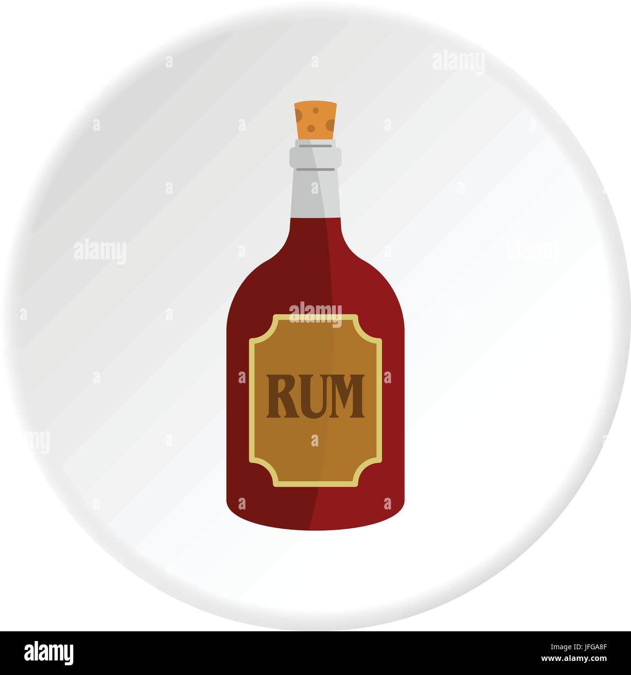 Rum circle logo hi-res stock photography and images - Alamy