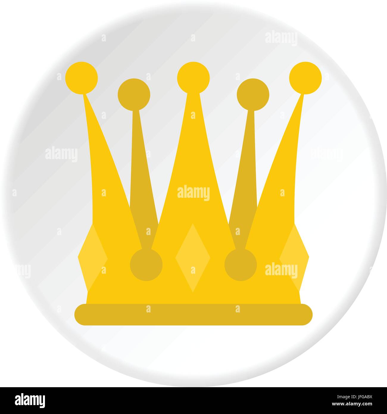 Crowned circle Stock Vector Images - Alamy