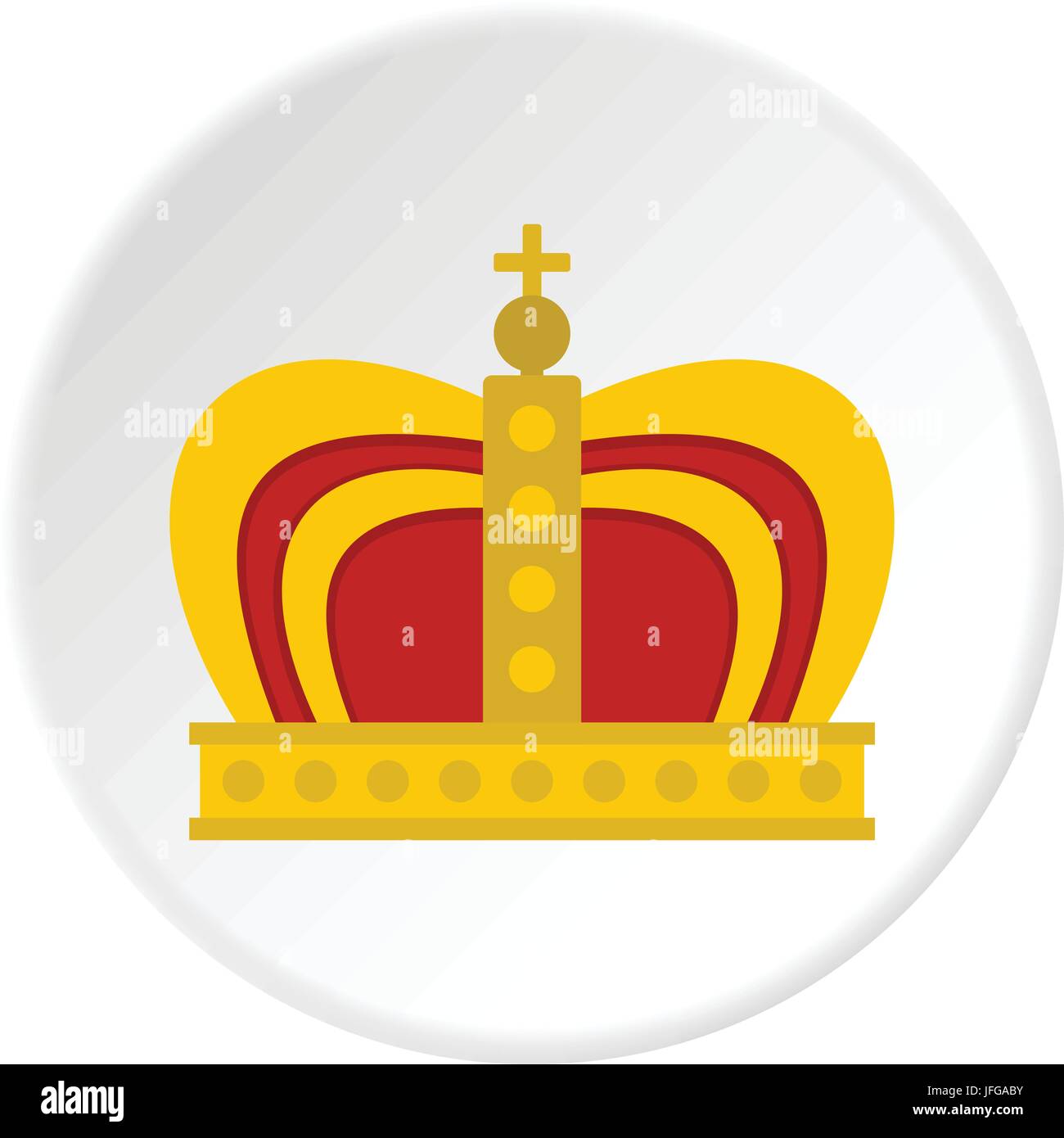 Monarchy crown icon circle Stock Vector Image & Art - Alamy