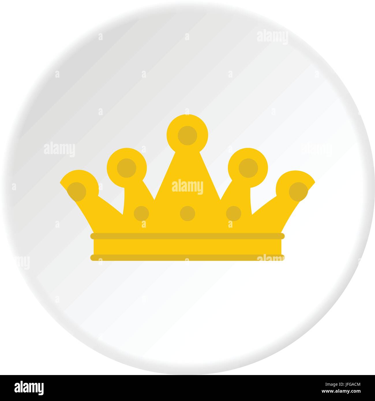 Crowned circle Stock Vector Images - Alamy