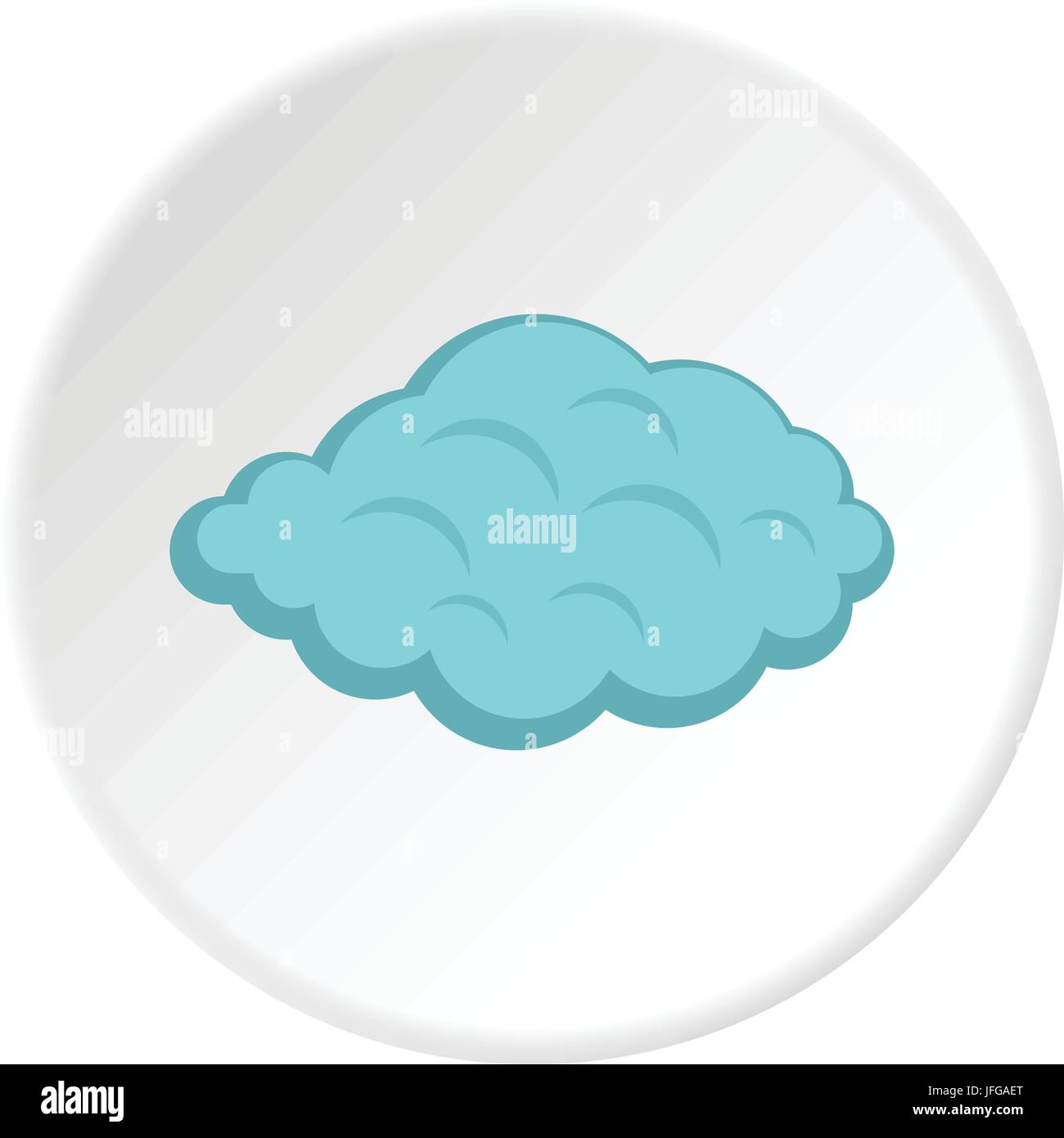 Small cloud icon circle Stock Vector Image & Art - Alamy