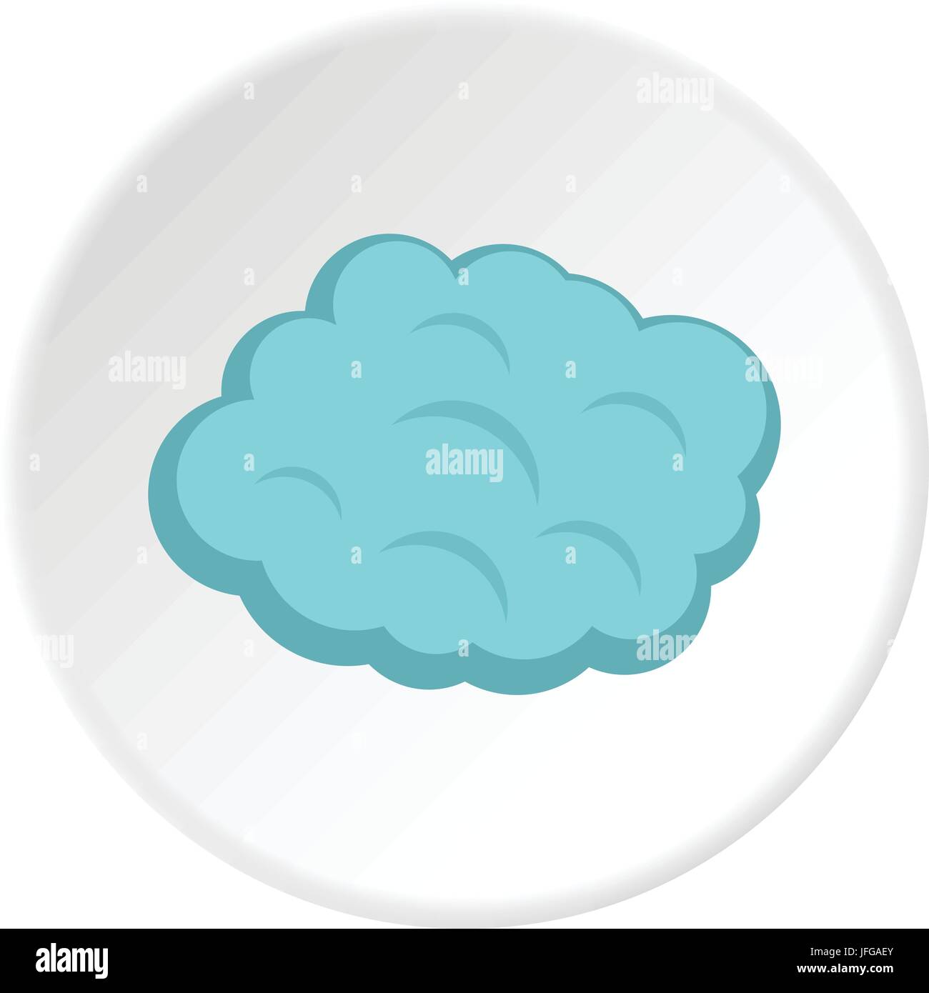 Round cloud icon circle Stock Vector Image & Art - Alamy