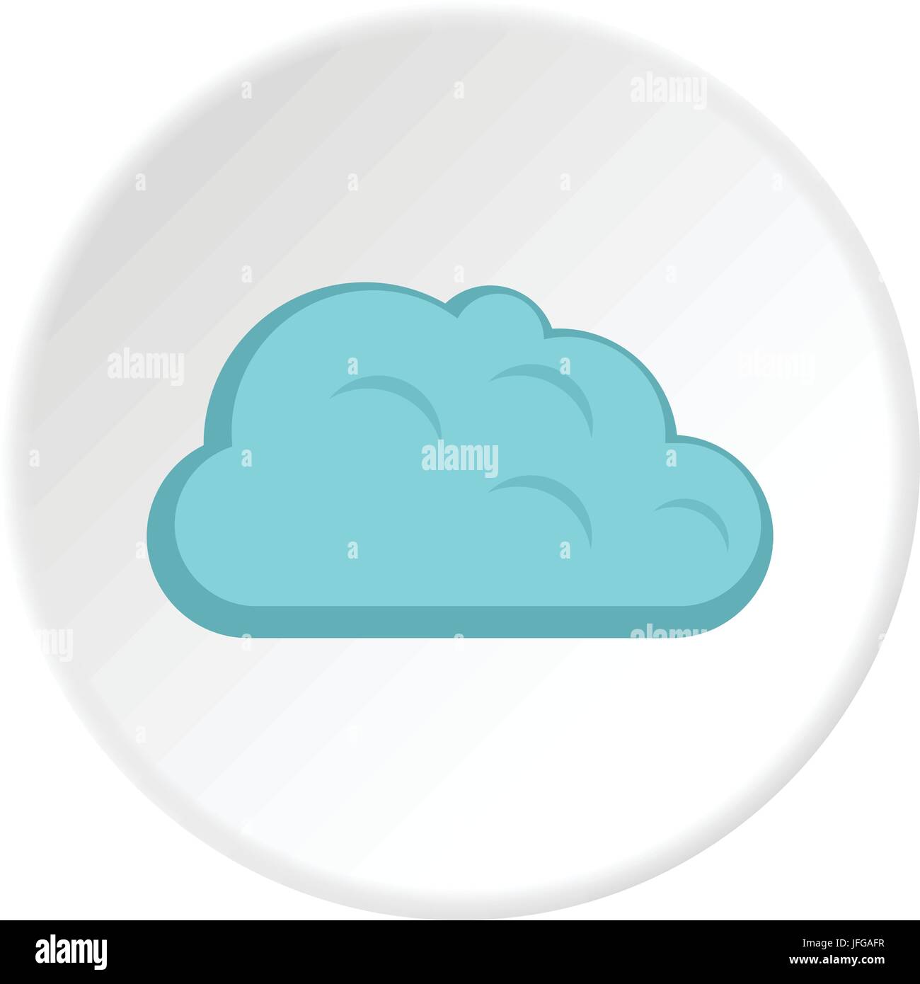 Storm cloud icon circle Stock Vector Image & Art - Alamy