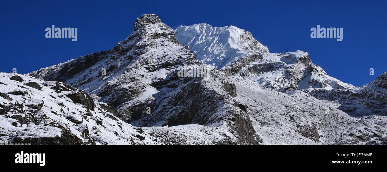 Mount Lobuche East Stock Photo - Alamy